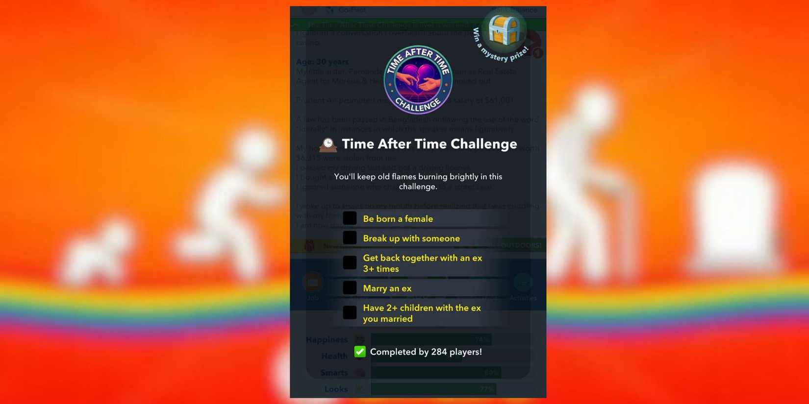How to Complete Bitlife's Time After Time Challenge