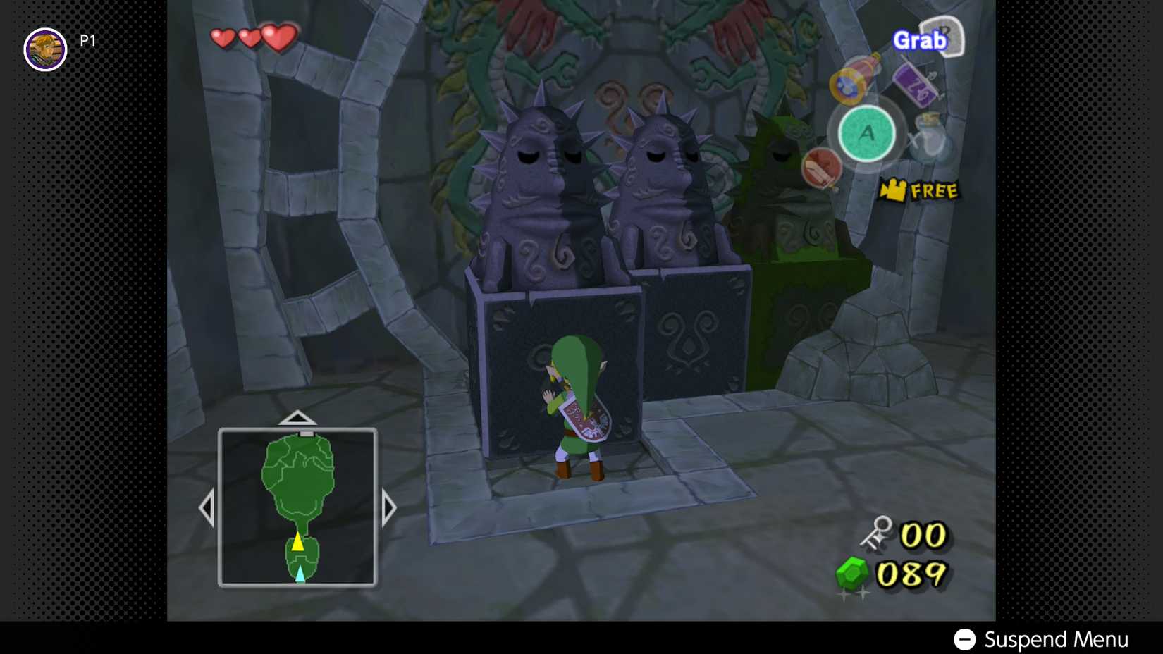 The Legend of Zelda: The Wind Waker - Dragon Roost Cavern Walkthrough