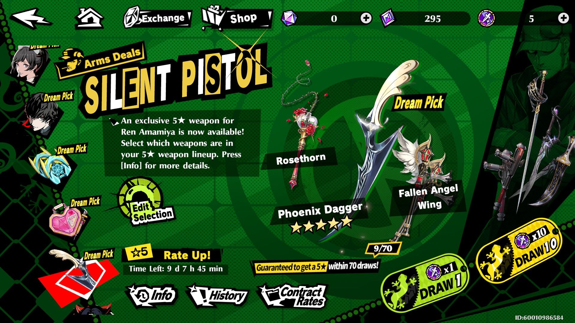 Persona 5 The Phantom X: Banner Schedule - ValoSettings.com