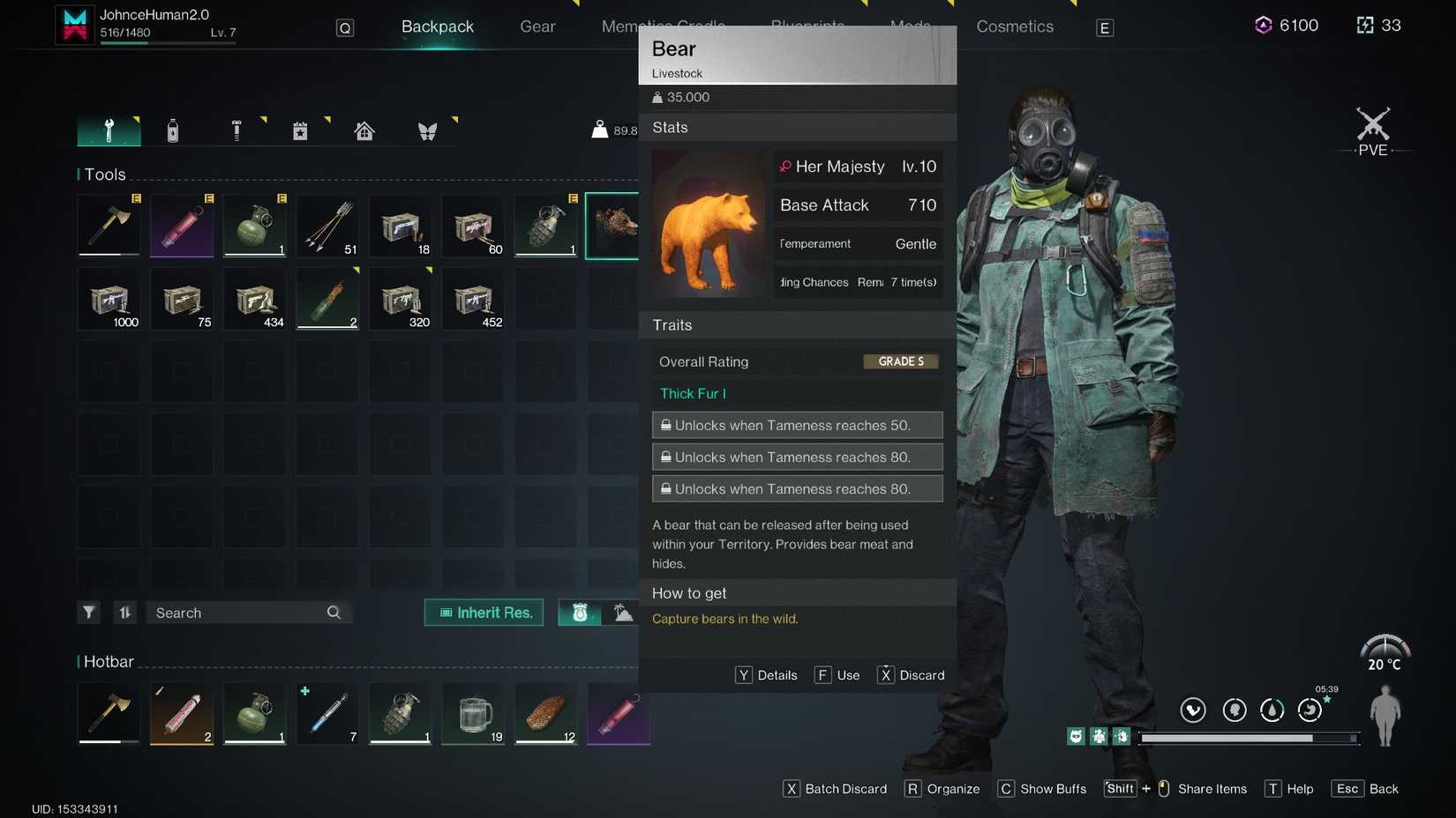 How to Play the Beastmaster Class in Once Human