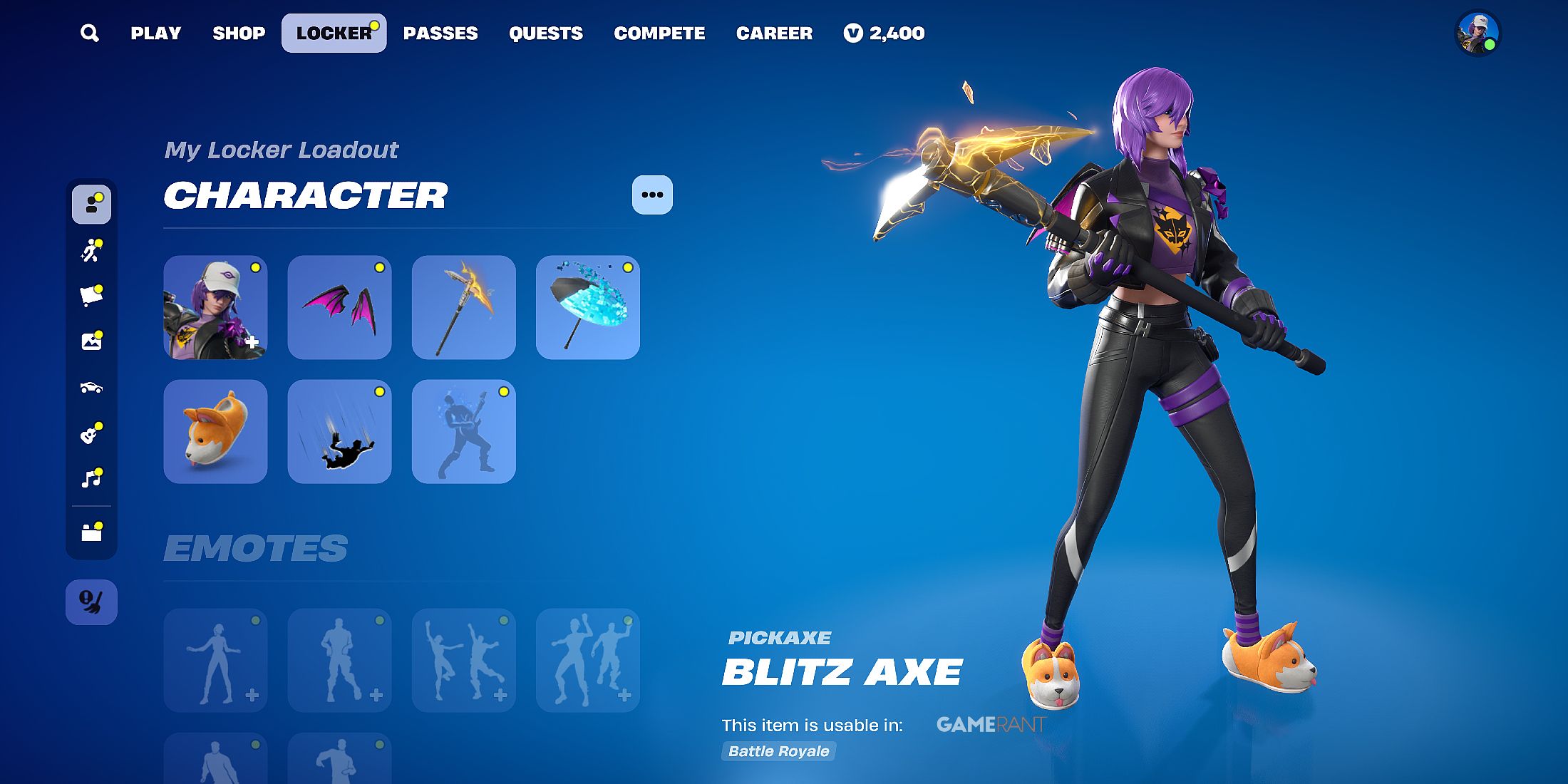 How to Get the Free Blitz Pickaxe in Fortnite