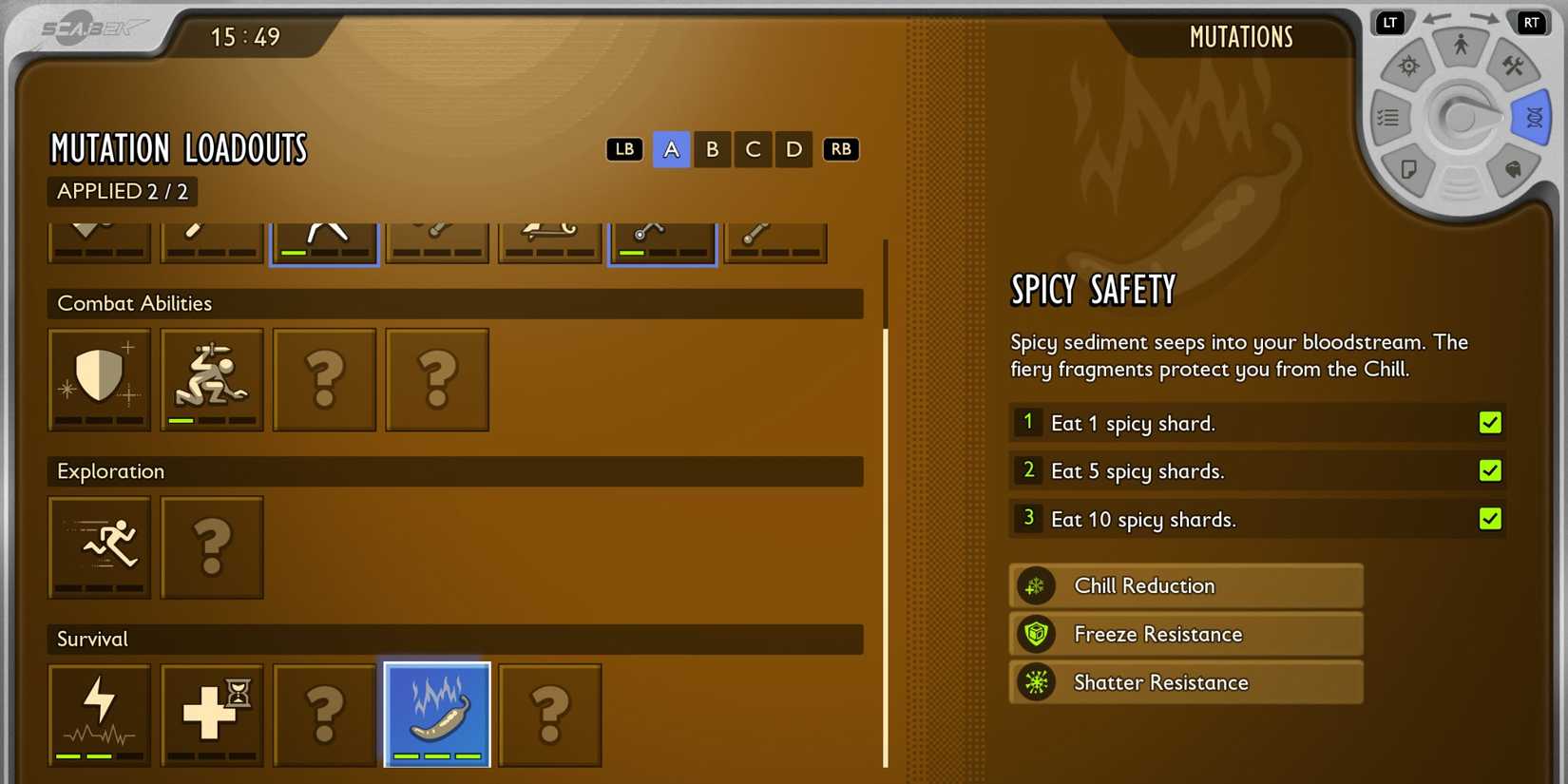 How to Resist the Cold in Grounded 2