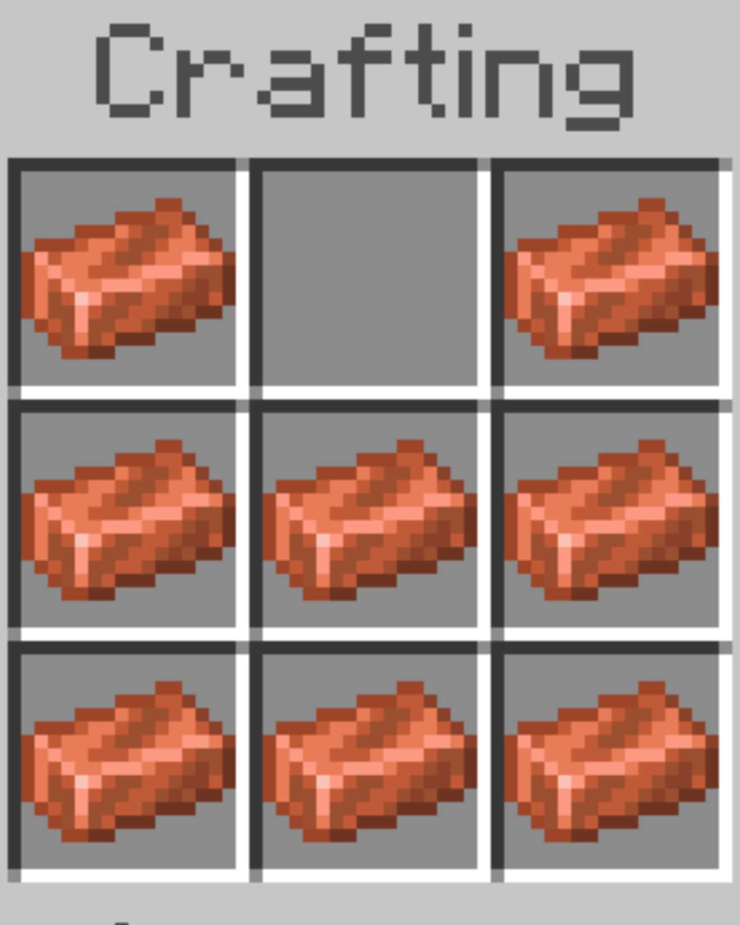 How to Craft Copper Equipment in Minecraft