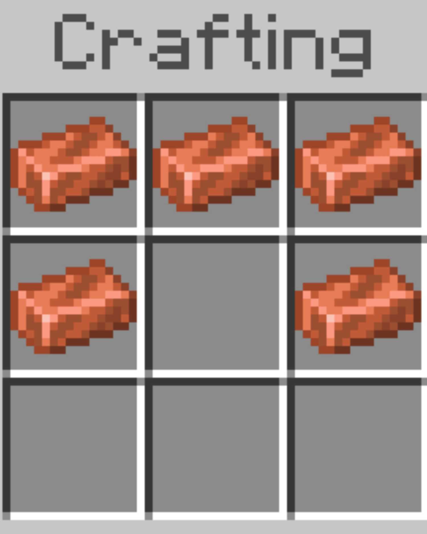 How to Craft Copper Equipment in Minecraft