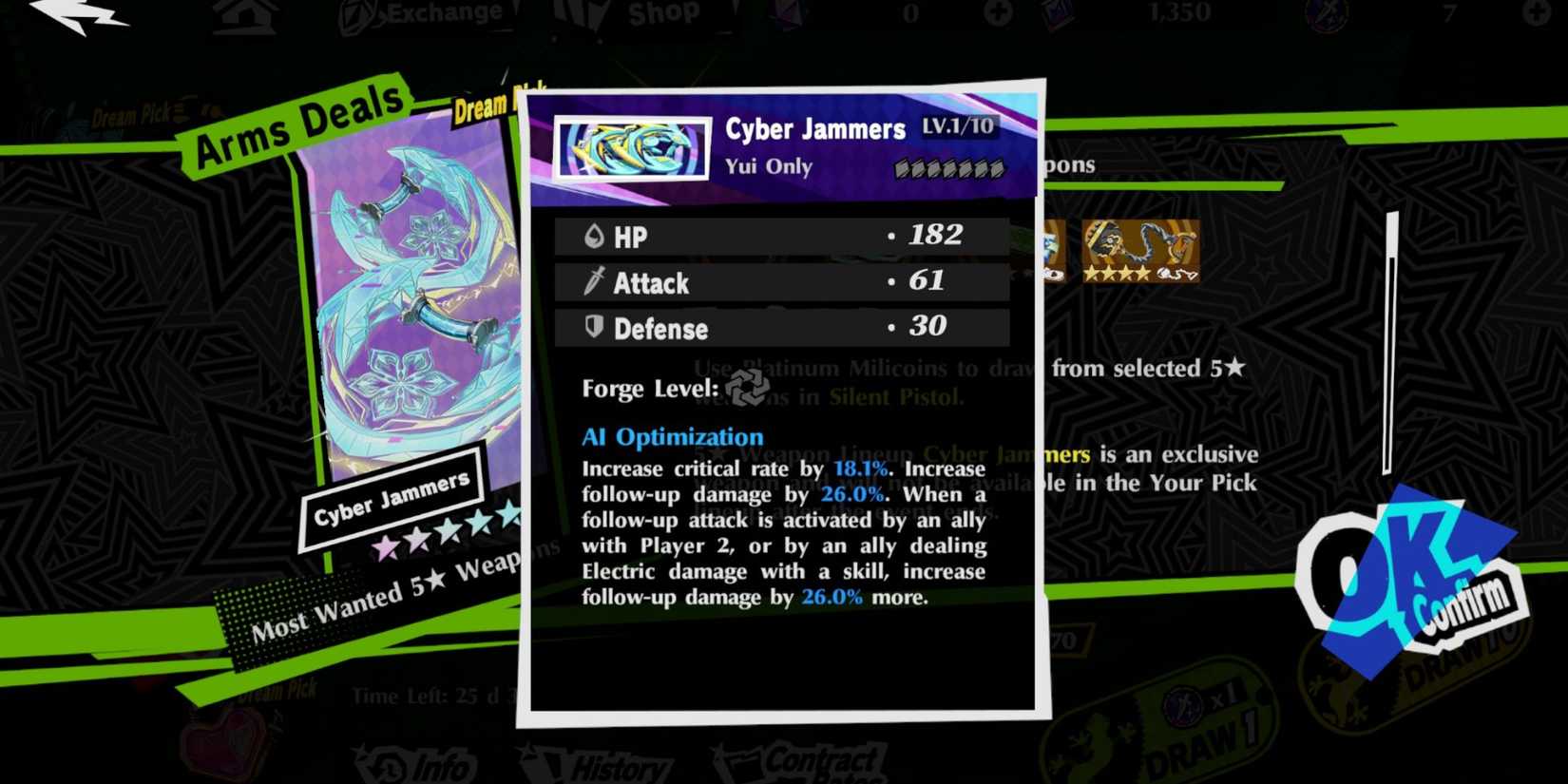 Persona 5: The Phantom X Yui Build Guide