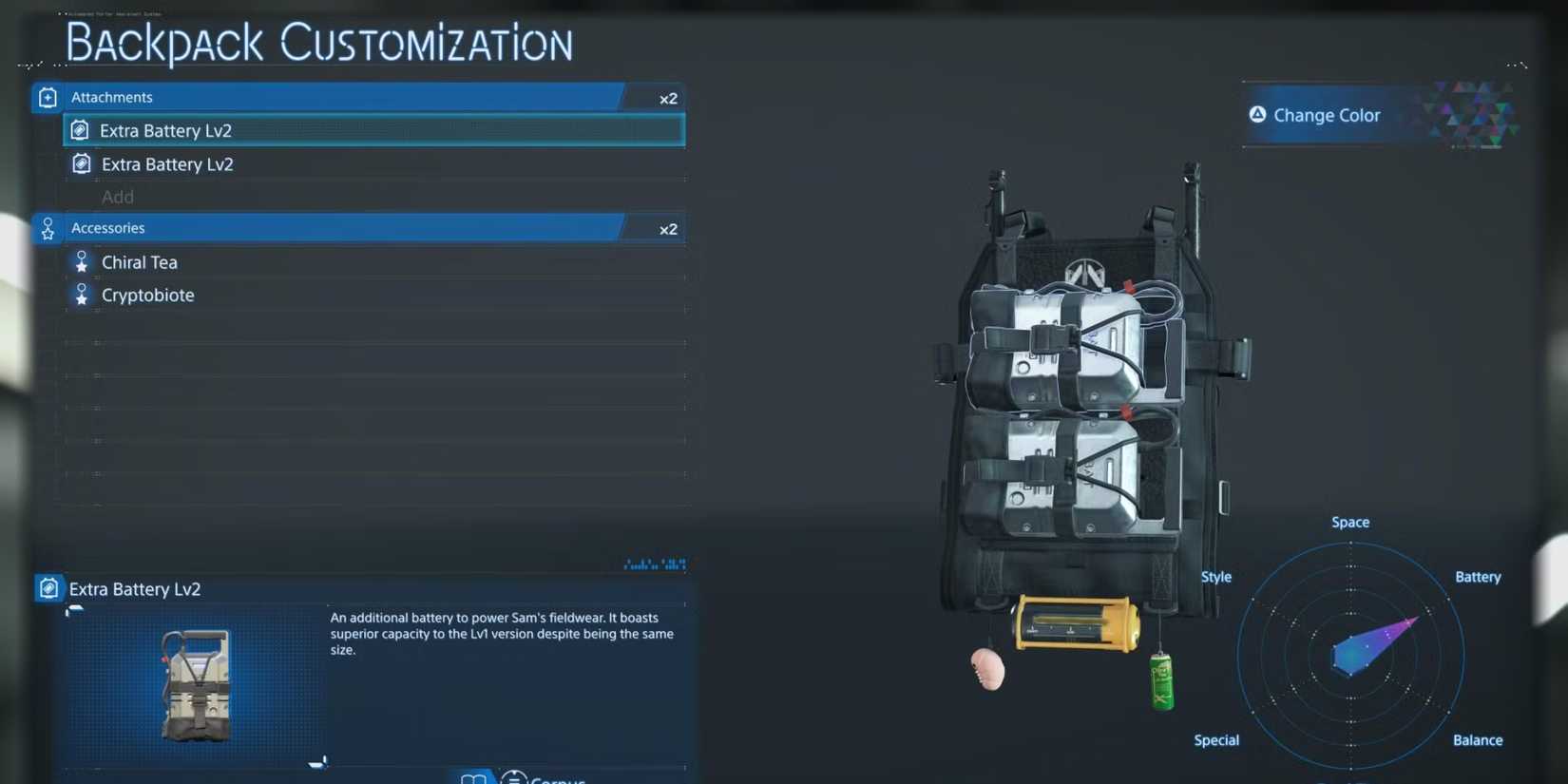How to Upgrade Backback Battery in Death Stranding 2