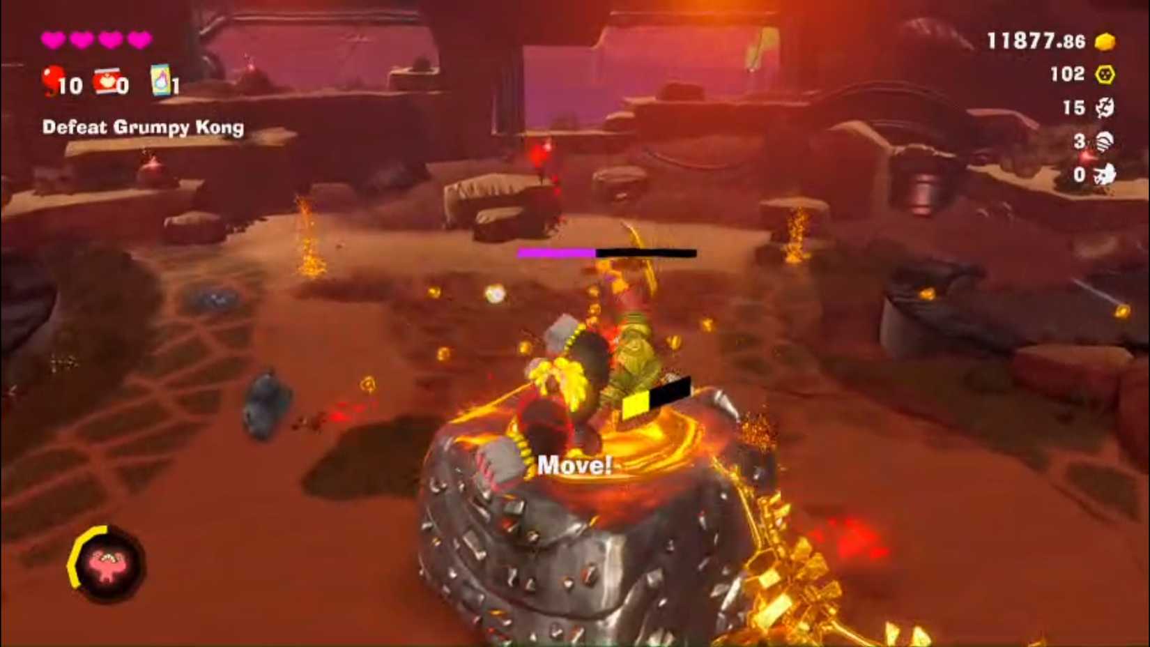 How to Beat Grumpy Kong in Donkey Kong Bananza