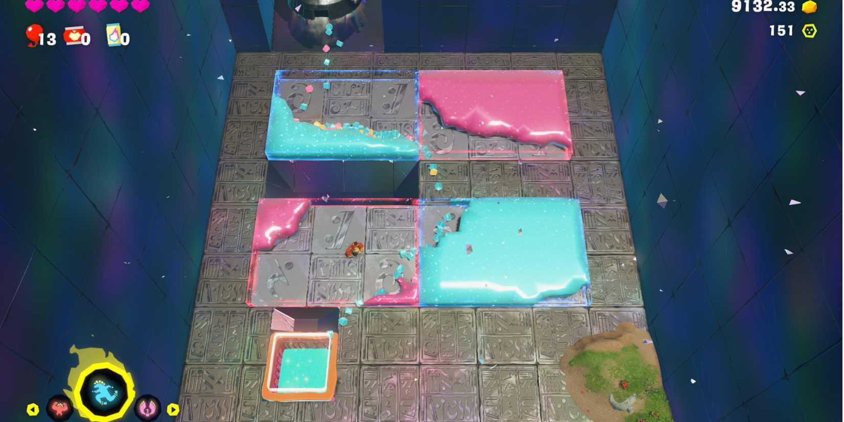 Ice-Serve Switcheroo Puzzle Walkthrough (Resort) for Donkey Kong Bananza