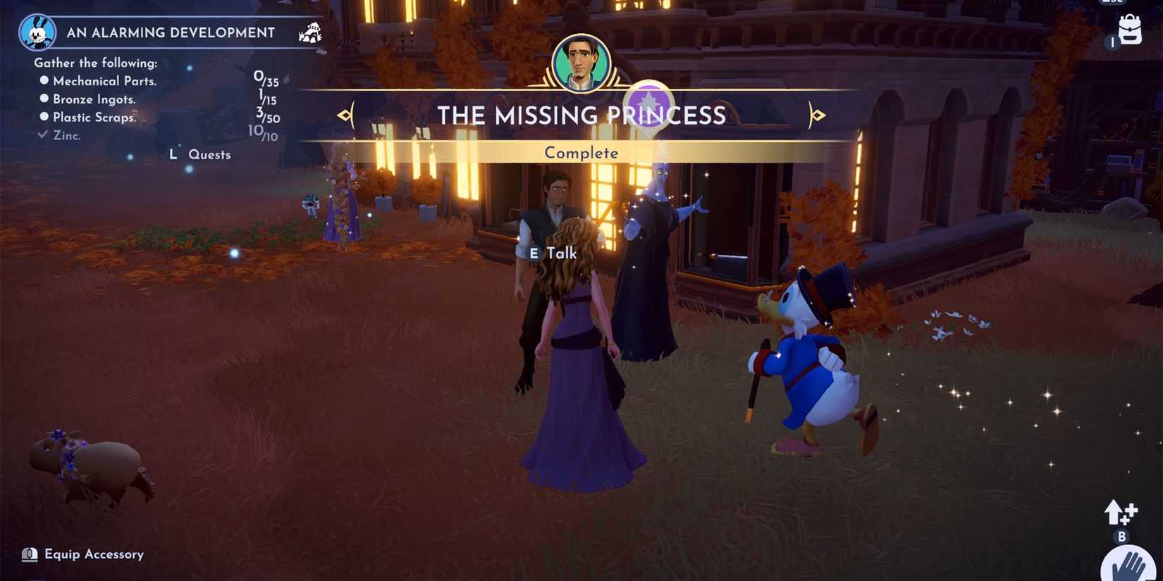 The Missing Princess Quest In DDV - Disney Dreamlight Valley