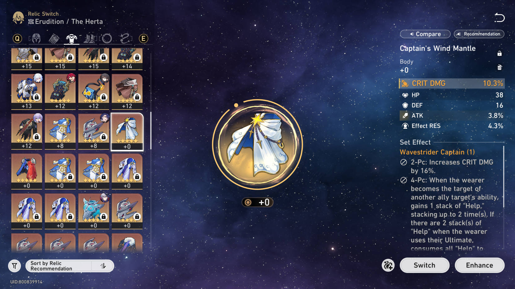 Best Saber Build in HSR