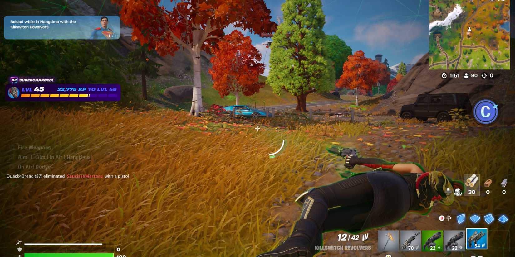 Fortnite: Superman Training Montage Quests Guide