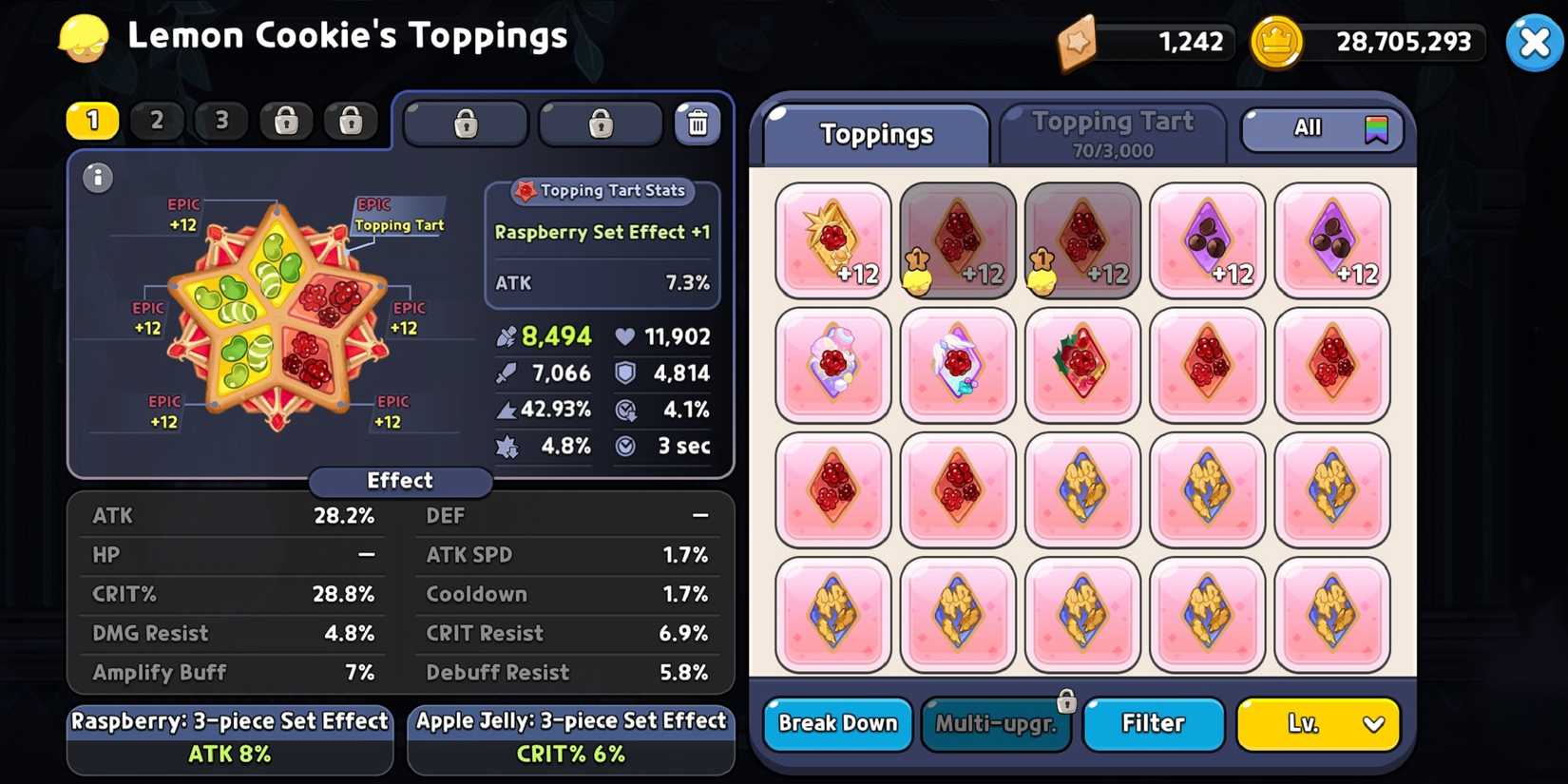 Best Lemon Cookie Topping Build in Cookie Run: Kingdom