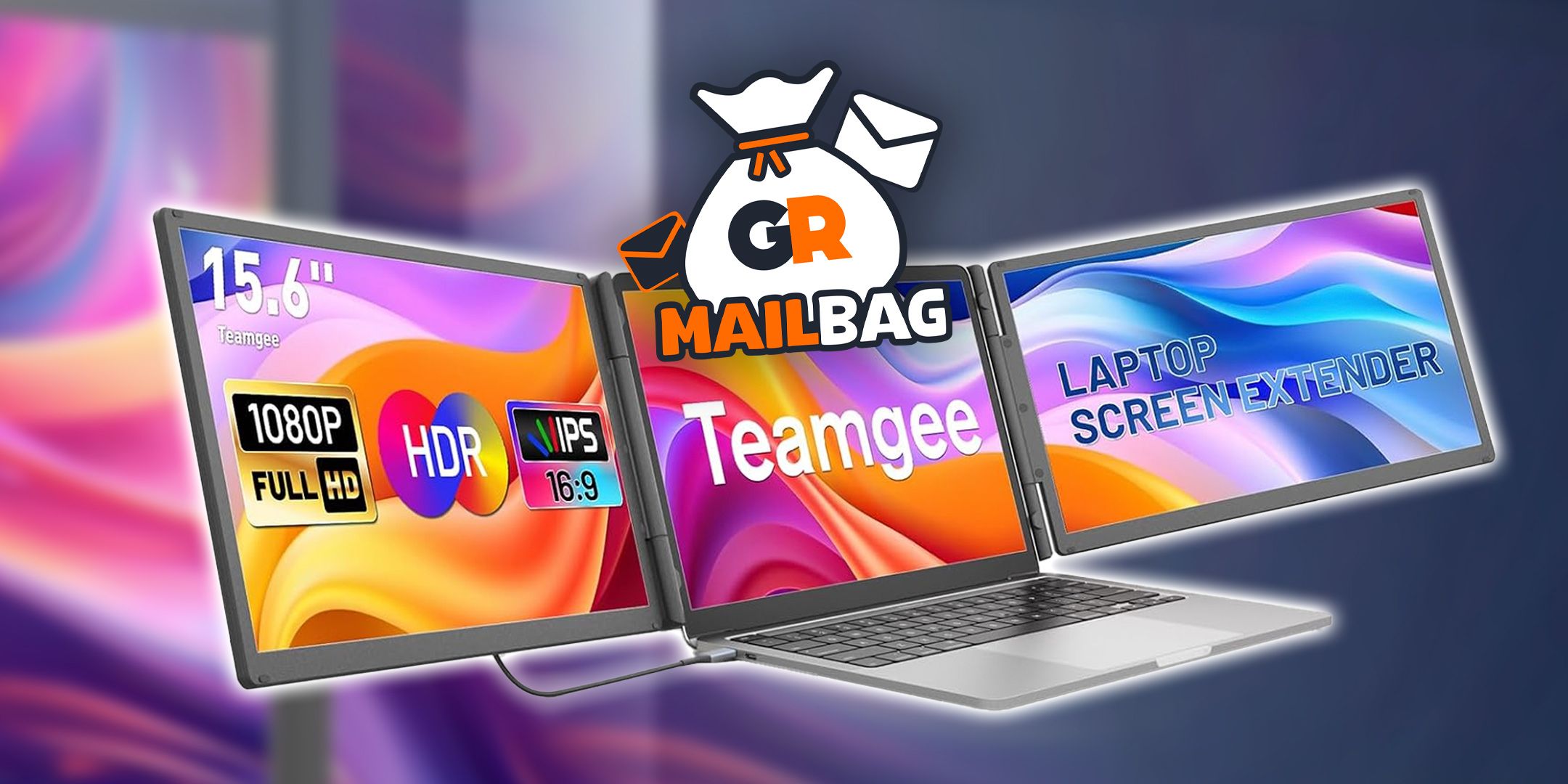 Teamgee Laptop Screen Extender Unboxing - Game Rant Mailbag