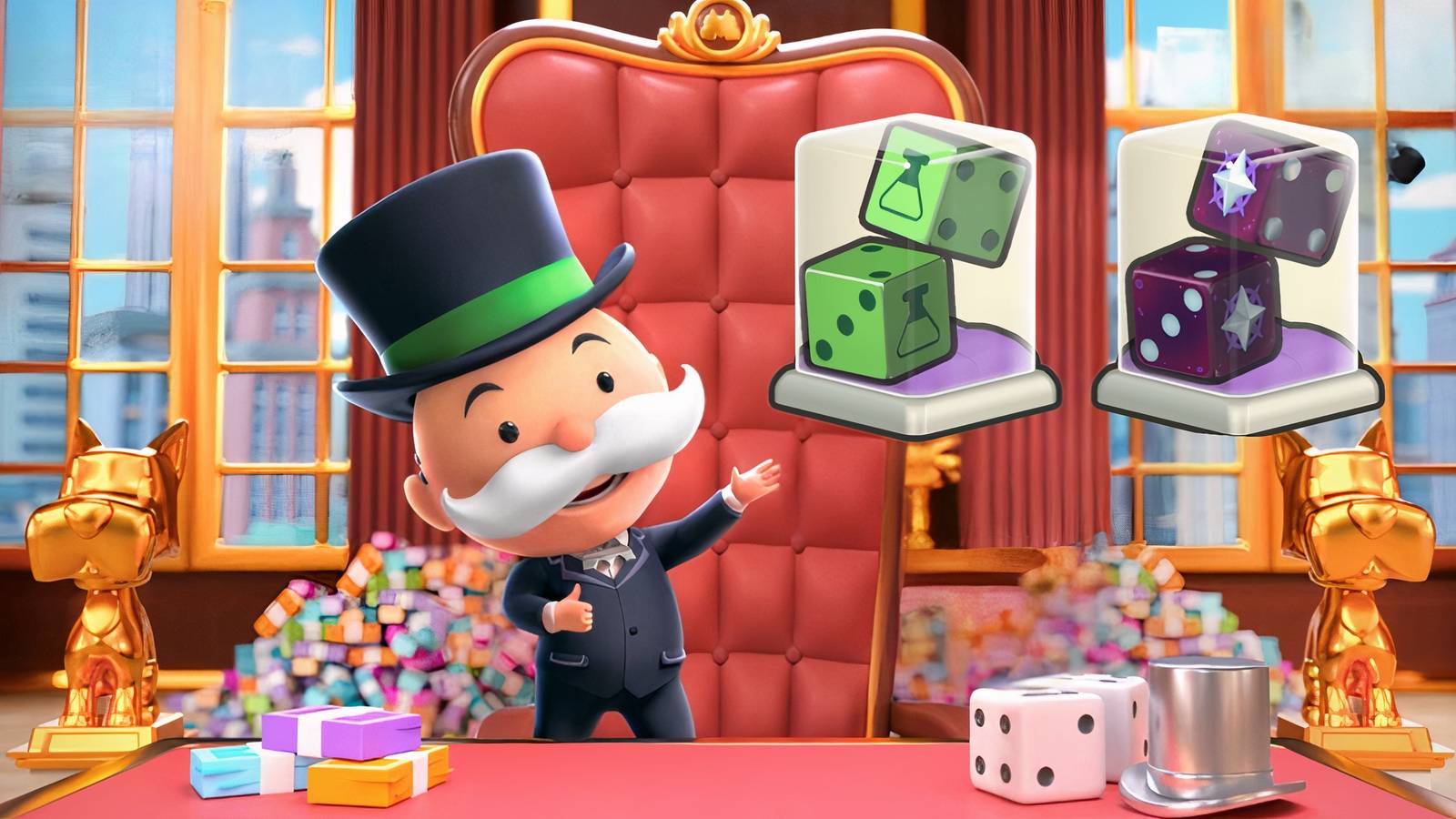 How to Claim Green Goo & Cosmic Dice Skins in Monopoly GO