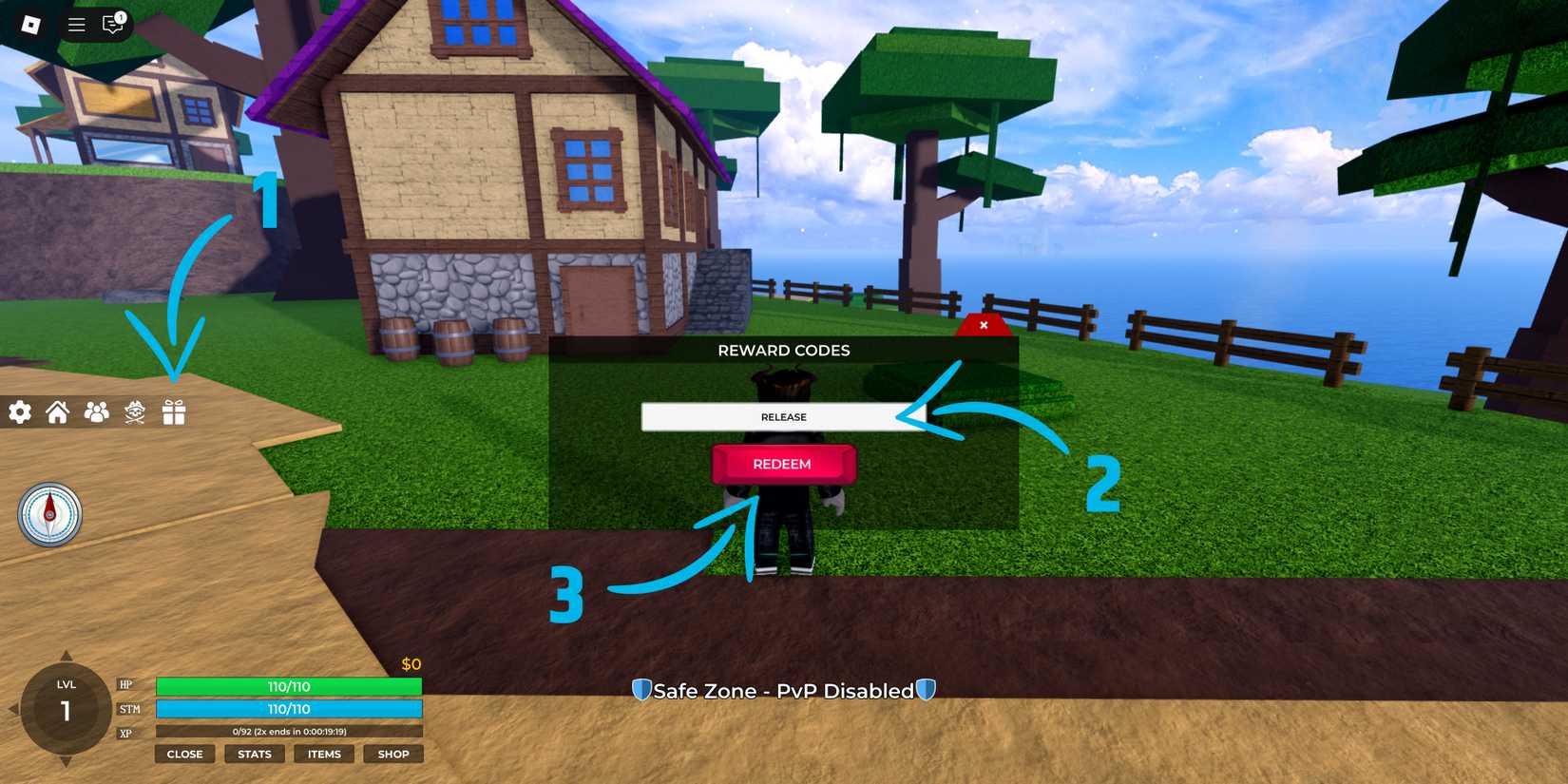 Roblox: Vox Seas Codes