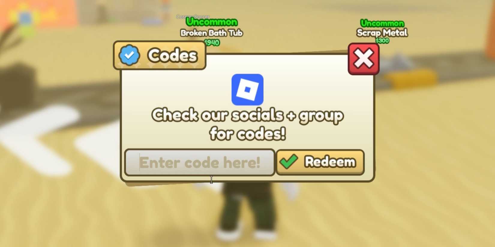 Roblox Steal Junk Codes