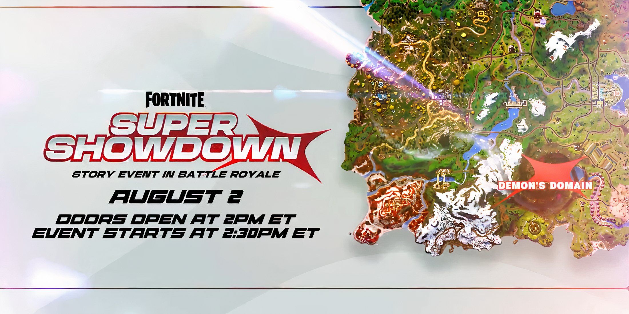 Fortnite Super Showdown Live Event Date and Time