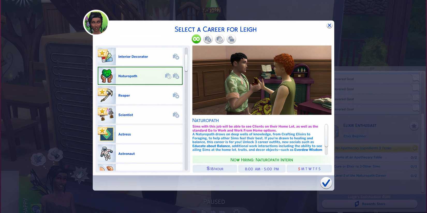 How to Complete the Elixir Enthusiast Aspiration in The Sims 4