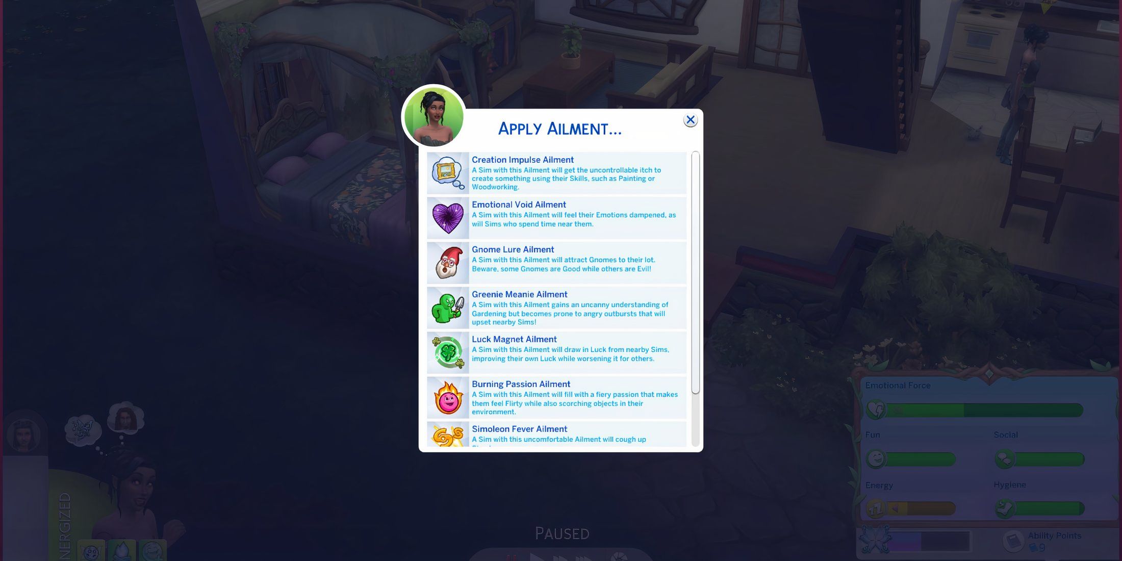 The Sims 4: All Ailments (& How to Cure Them) - ValoSettings.com