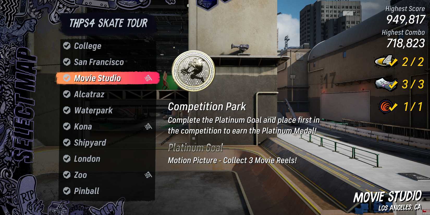 All THPS 3+4 Goals (Complete Mission List)