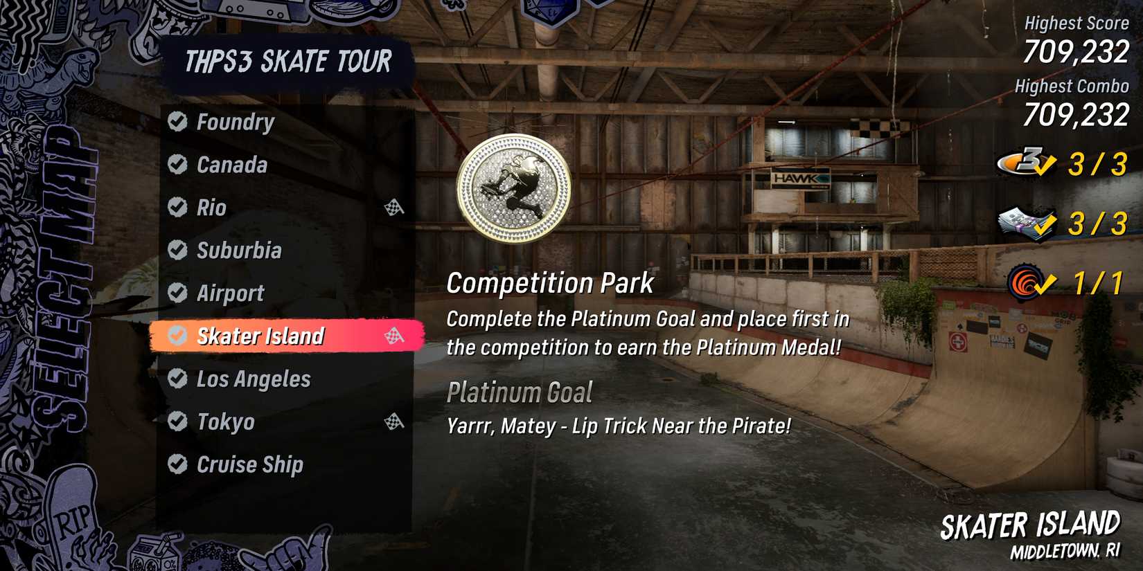 All THPS 3+4 Goals (Complete Mission List)