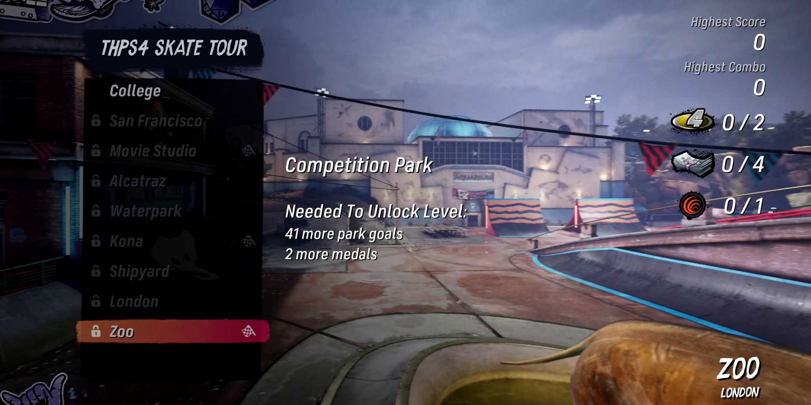 How To Unlock All Tony Hawk's Pro Skater 3+4 Levels