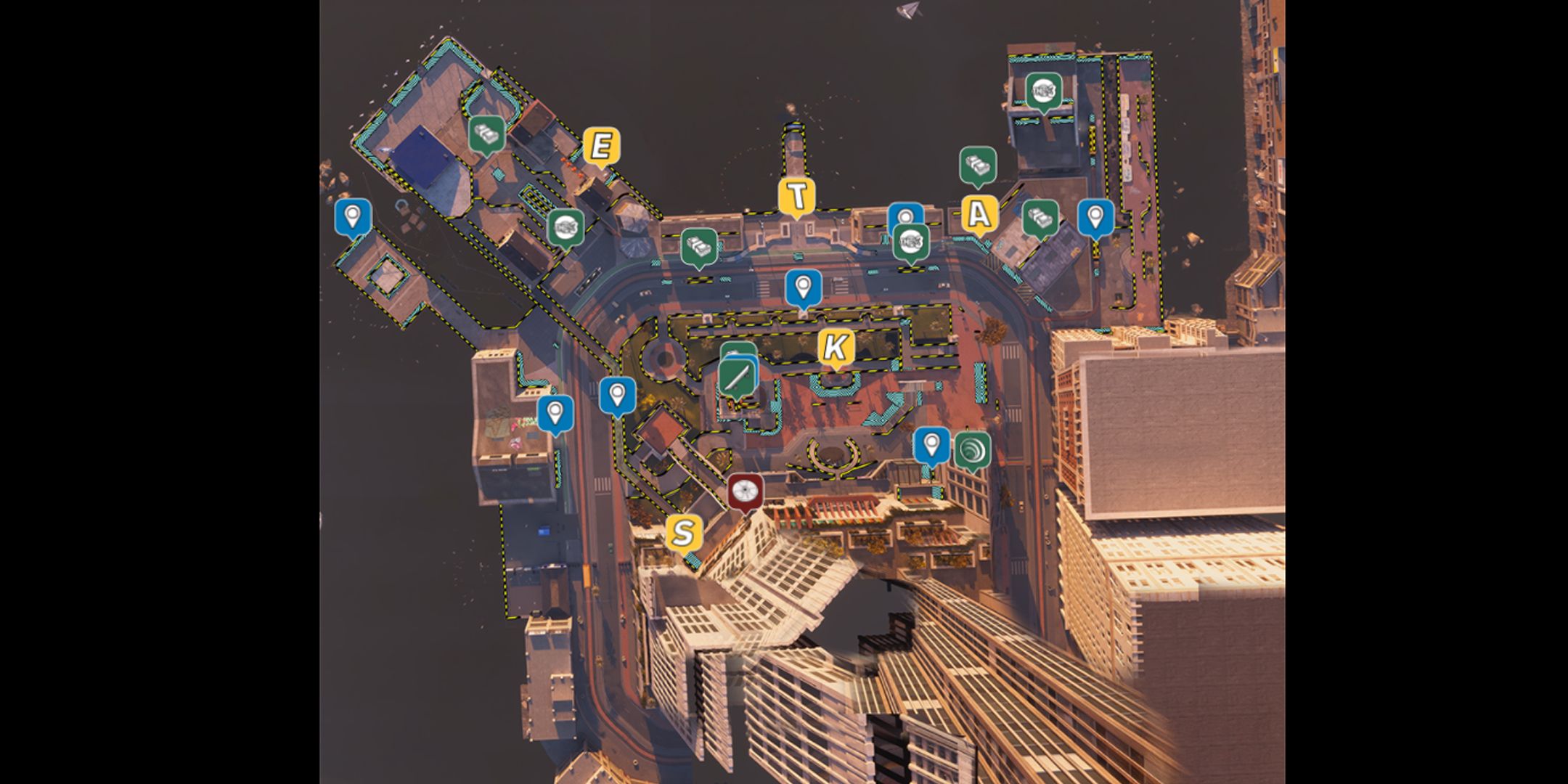 Tony Hawk's Pro Skater 3+4 - Interactive San Francisco Map ...