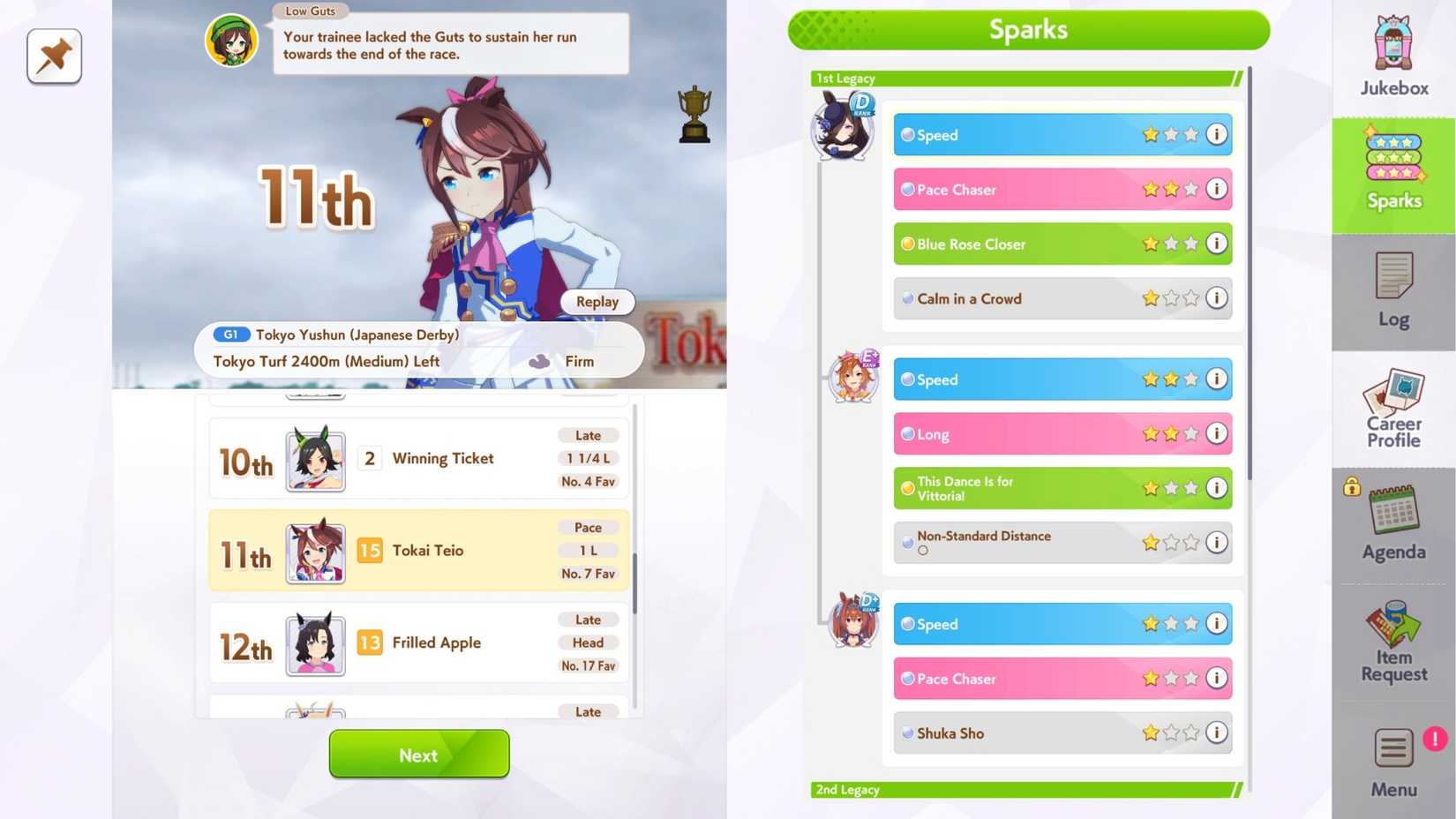 All Umamusume Stats Explained: Speed, Stamina, Power, Guts, and Wit