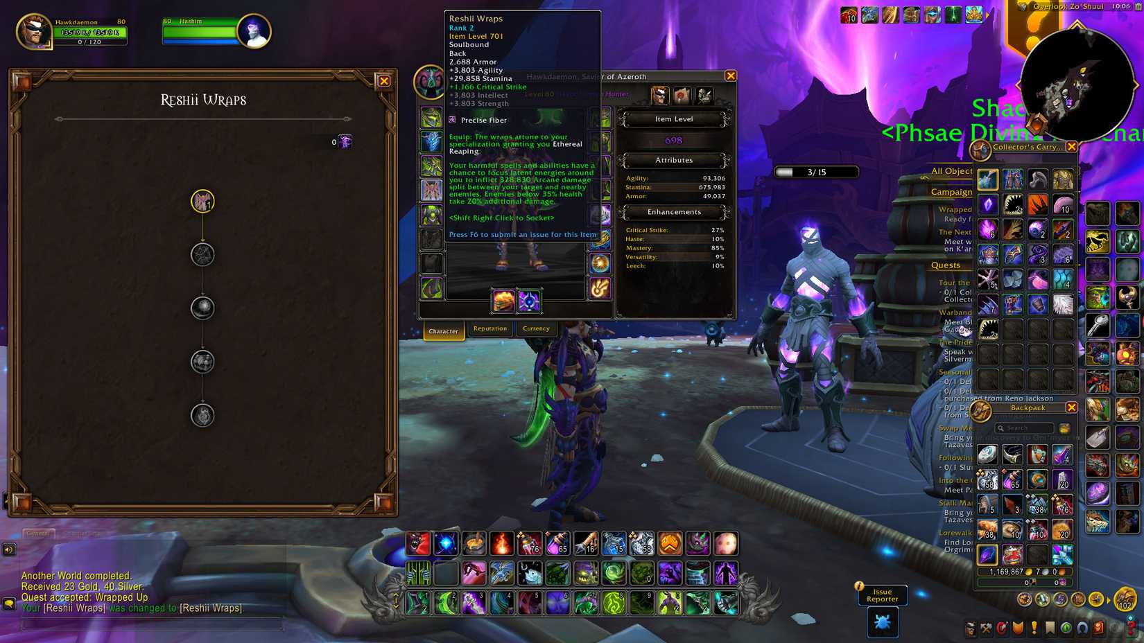 How to Get the Reshii Wraps in World of Warcraft