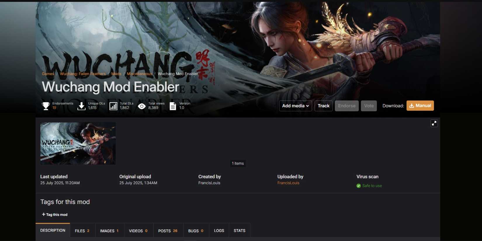 How to Install the Best Wuchang Mods on Nexus