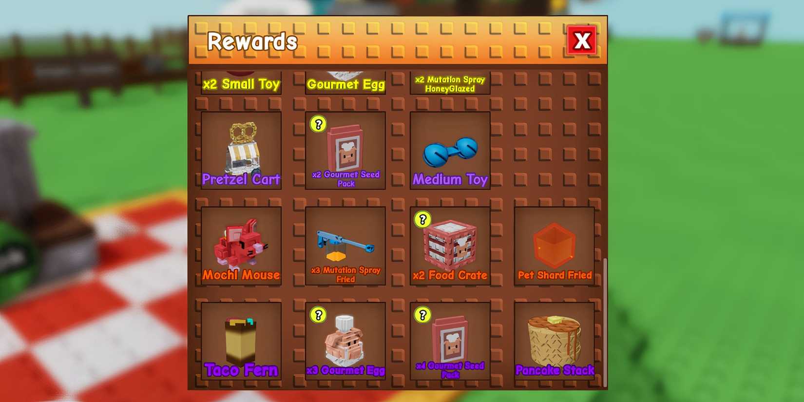 Grow a Garden - Complete Cooking Event Guide