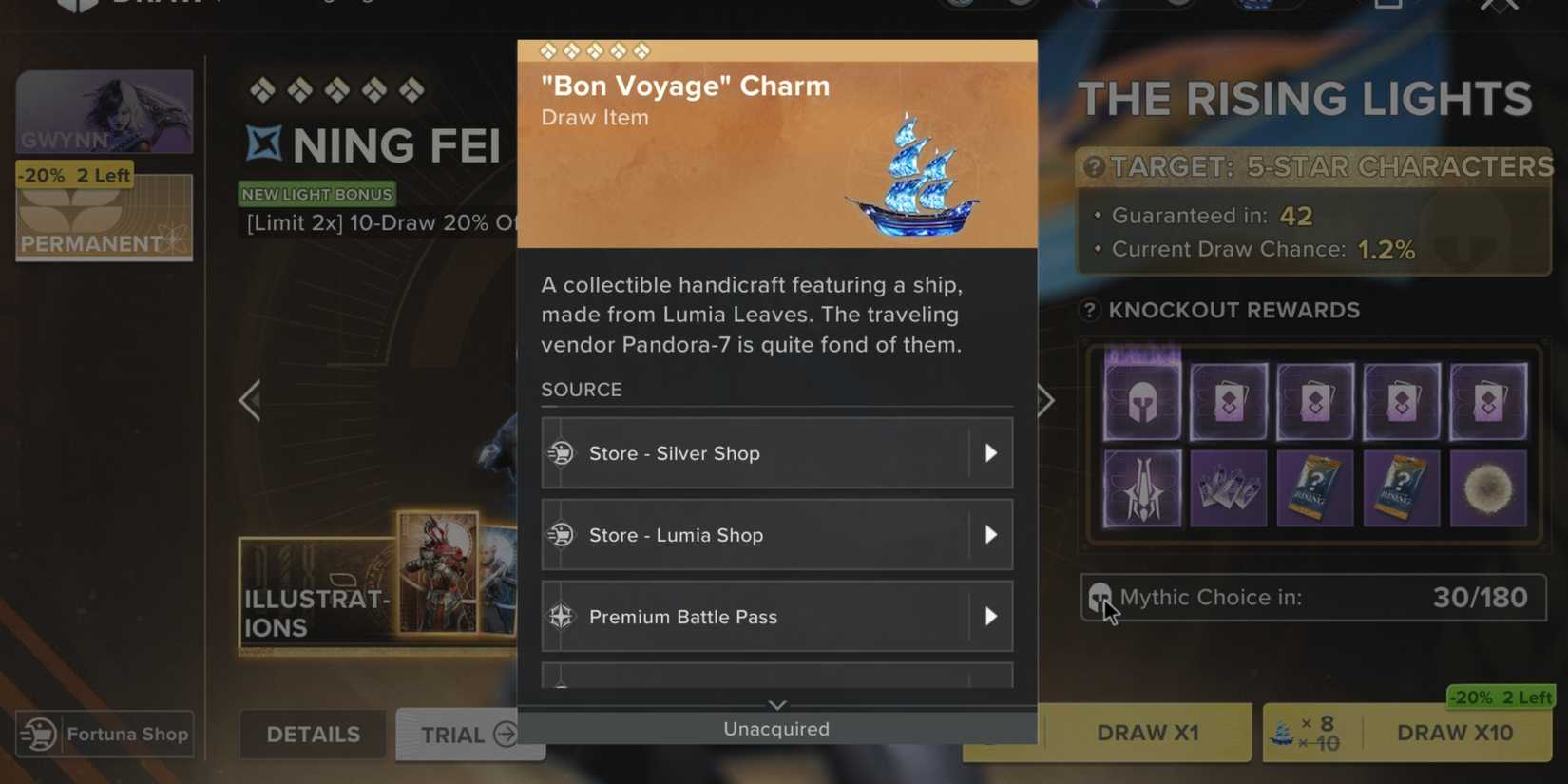 How Does the Destiny Rising Pity System Work?