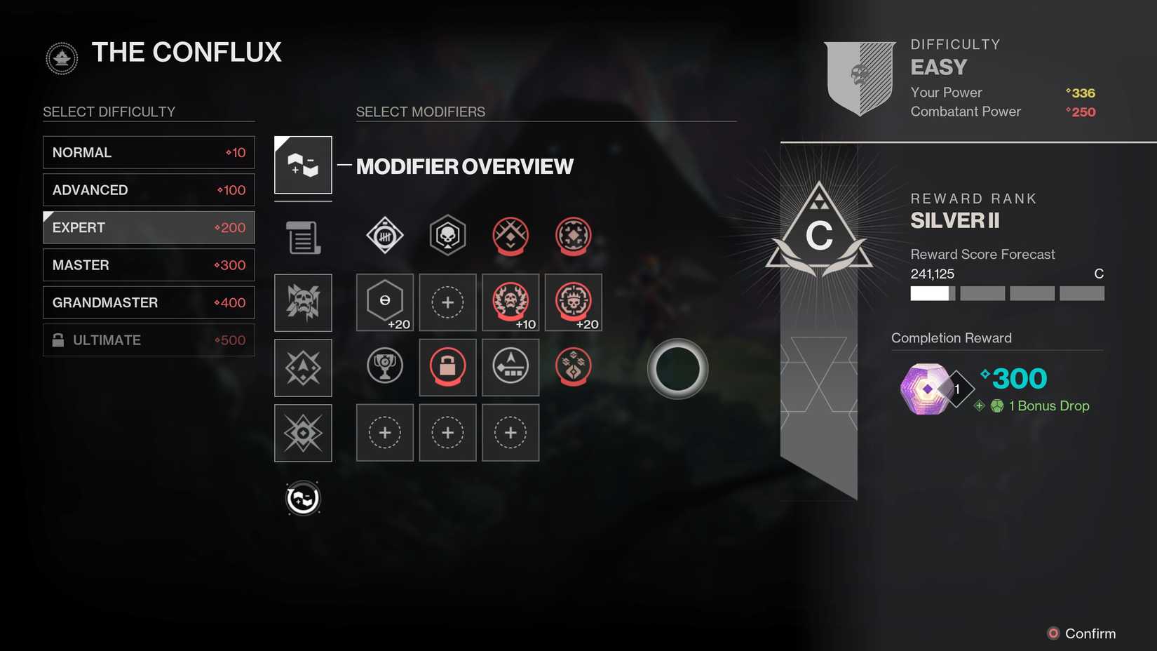 Easiest Level Modifers for A-Rank in Destiny 2