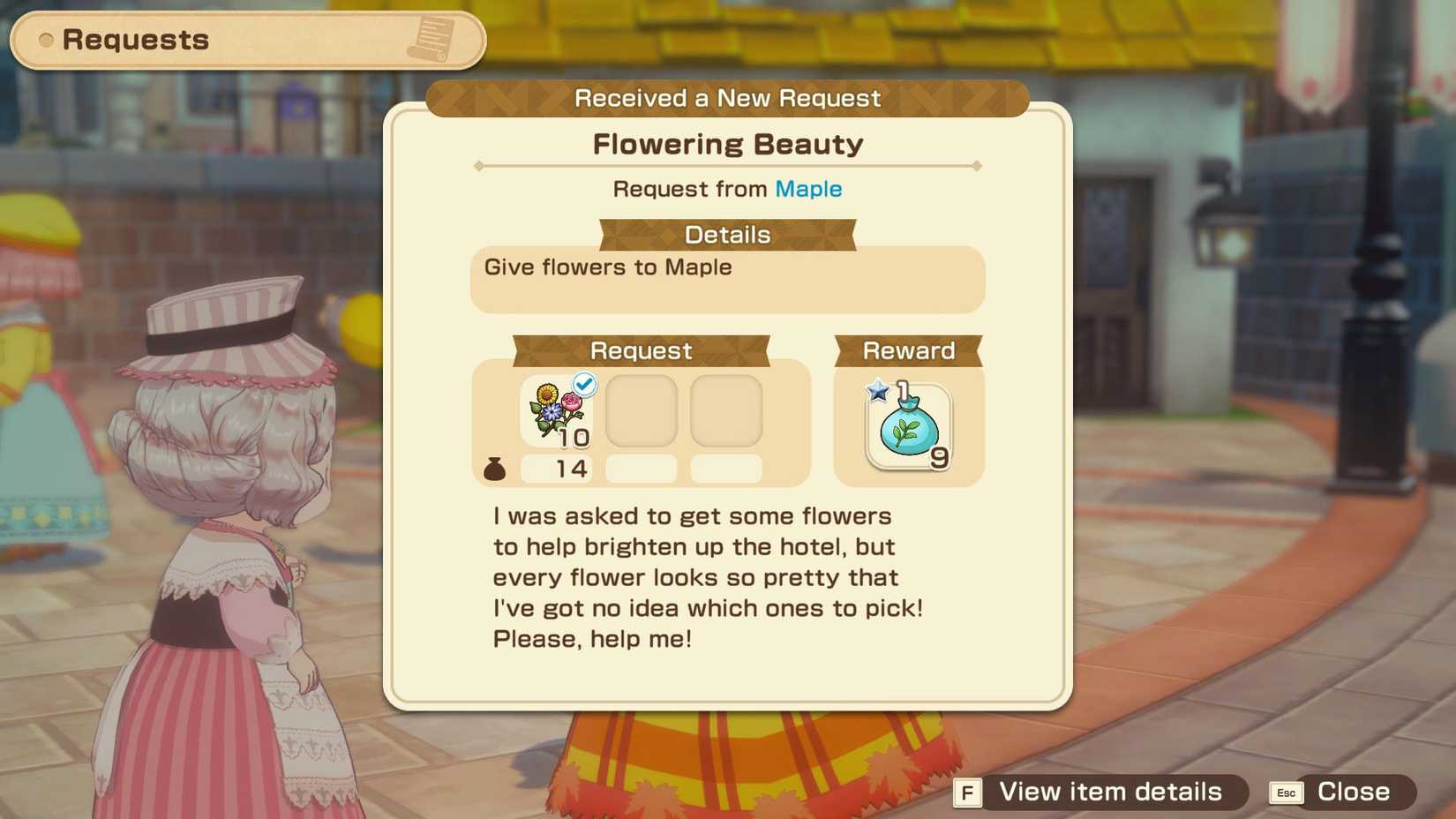 Which Flowers Should You Give to Maple in Story of Seasons: Grand Bazaar?