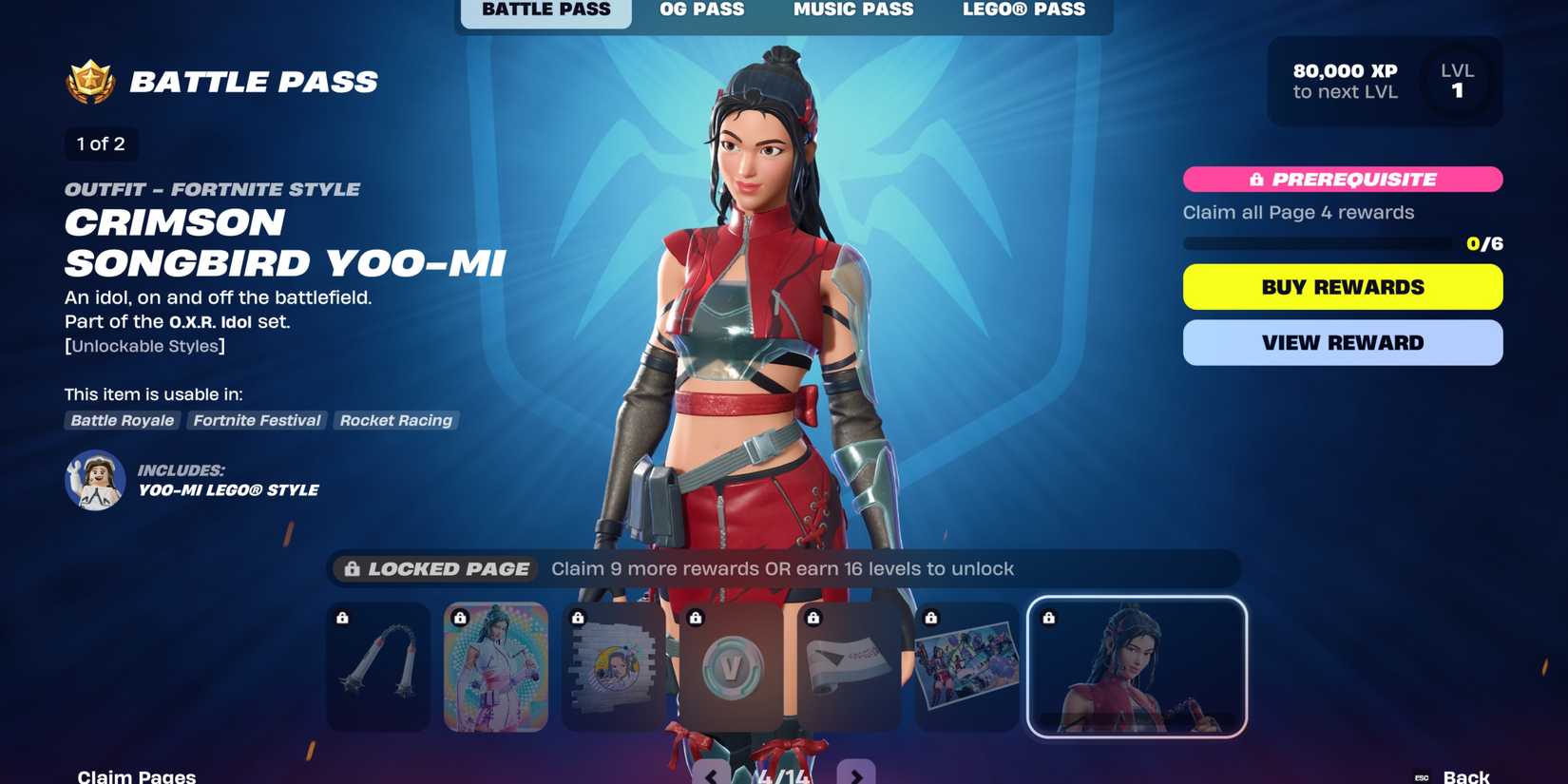 Fortnite Shock 'N Awesome Battle Pass Full Showcase