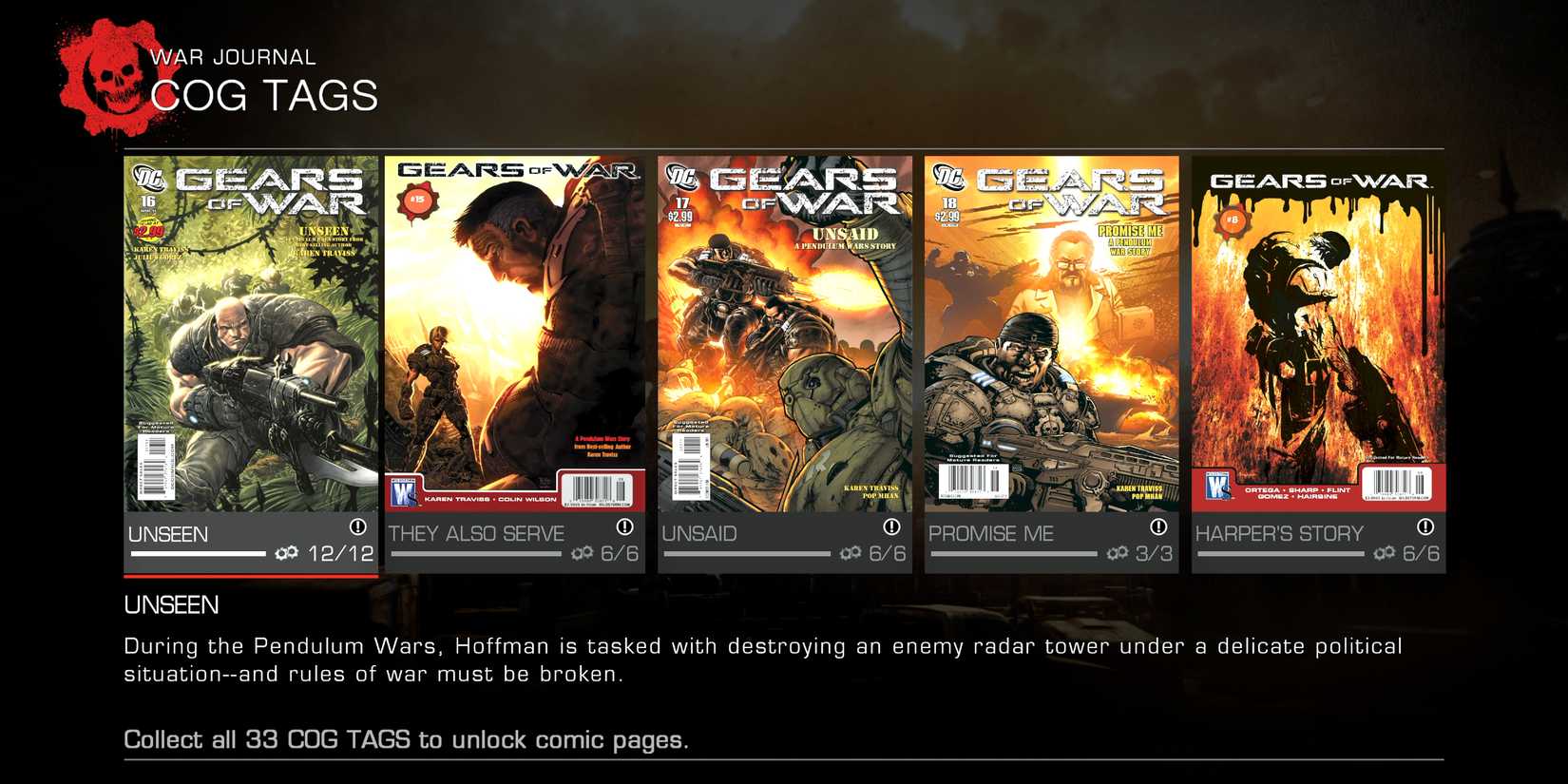 All Gears of War Reloaded COG Tag Locations