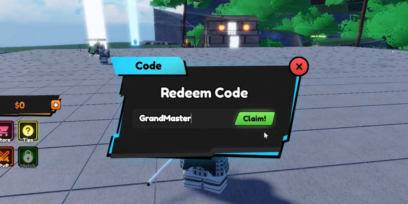 Roblox Grand Master Codes