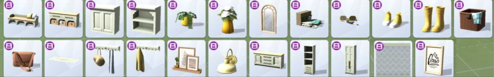 All Items in The Sims 4 Restoration Workshop Kit