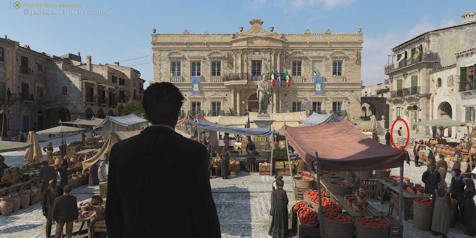 Find The Don's Informant (Man In Red Waistcoat) In Mafia: The Old Country