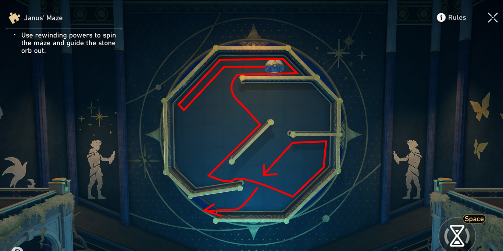 HSR 3.5 Janus’ Maze Solutions (“Warbling Shores” Styxia) - Honkai: Star ...