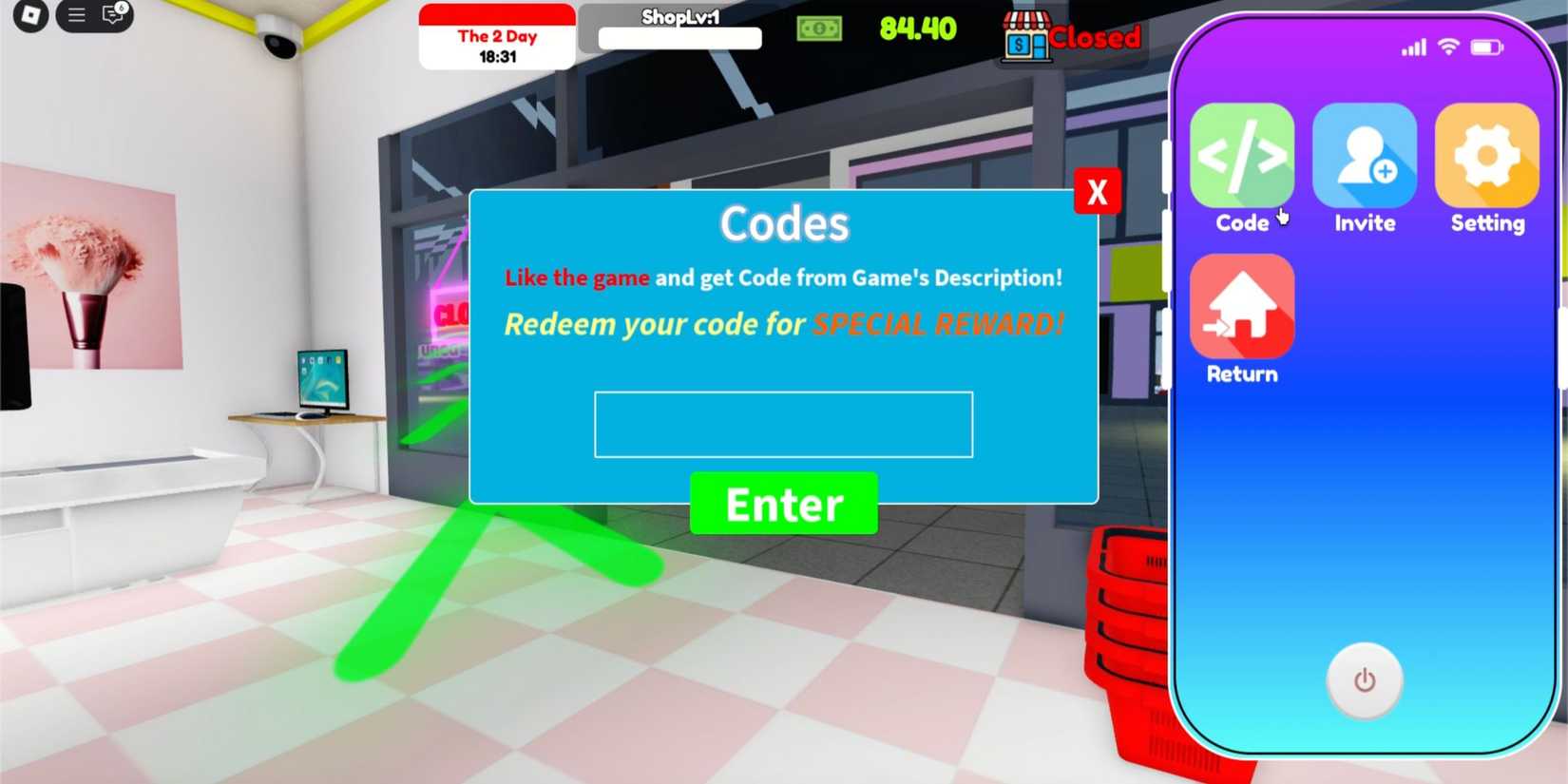 Roblox Makeup Store Simulator Codes