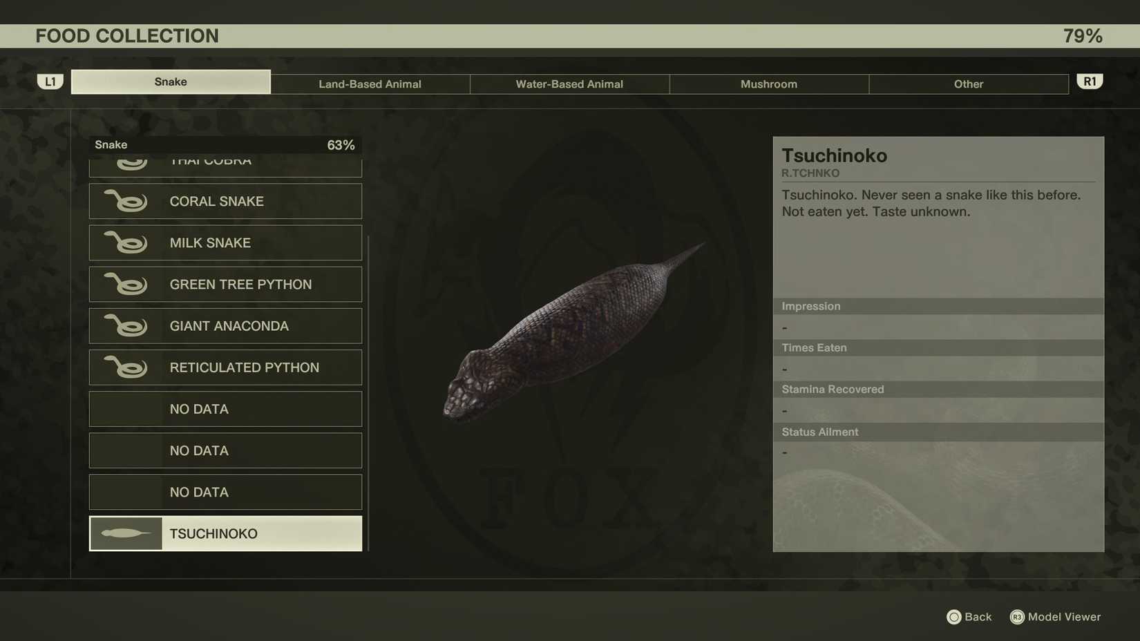 How to Catch a Tsuchinoko in MGS Delta: Snake Eater