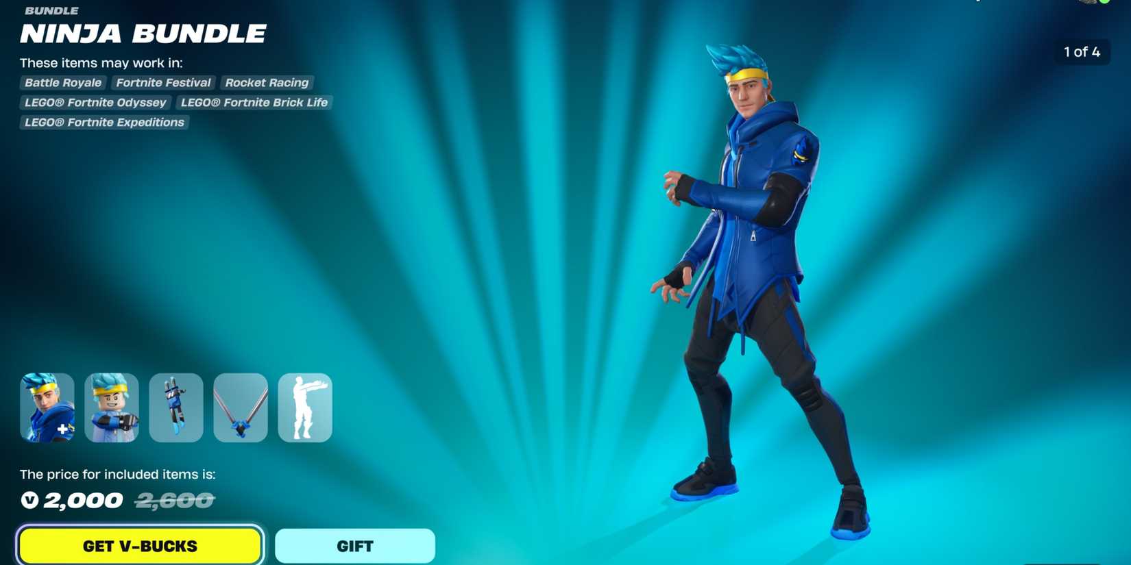 How to Get the Blitz Boss Style for the Ninja Skin in Fortnite