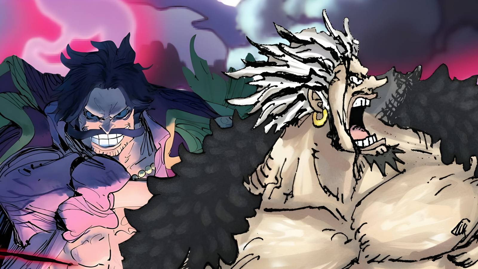 One Piece Chapter 1157 Preview: Roger Pirates Vs Rocks Pirates