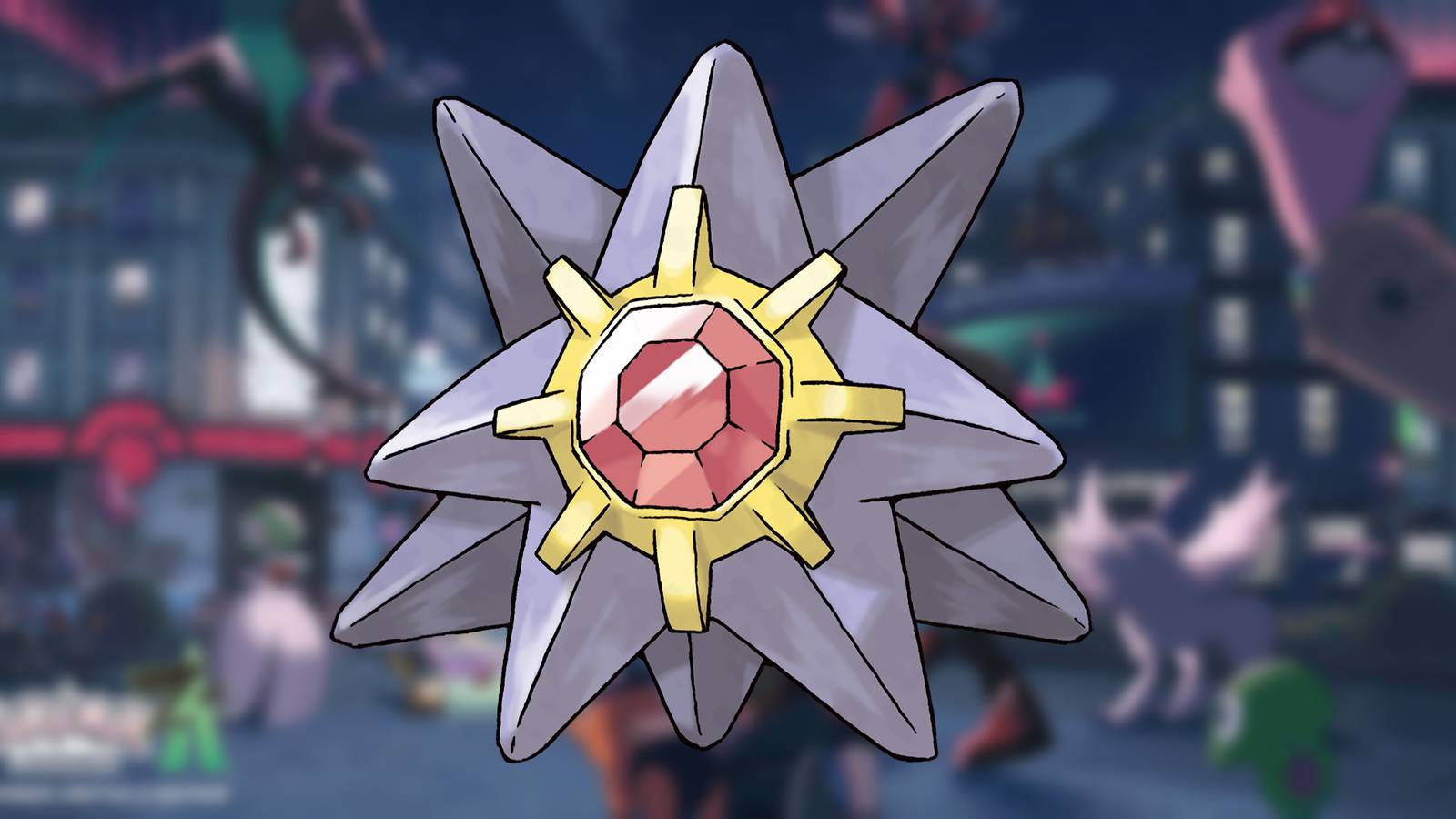 Pokemon Legends: Z-A Mega Starmie Design Leaked