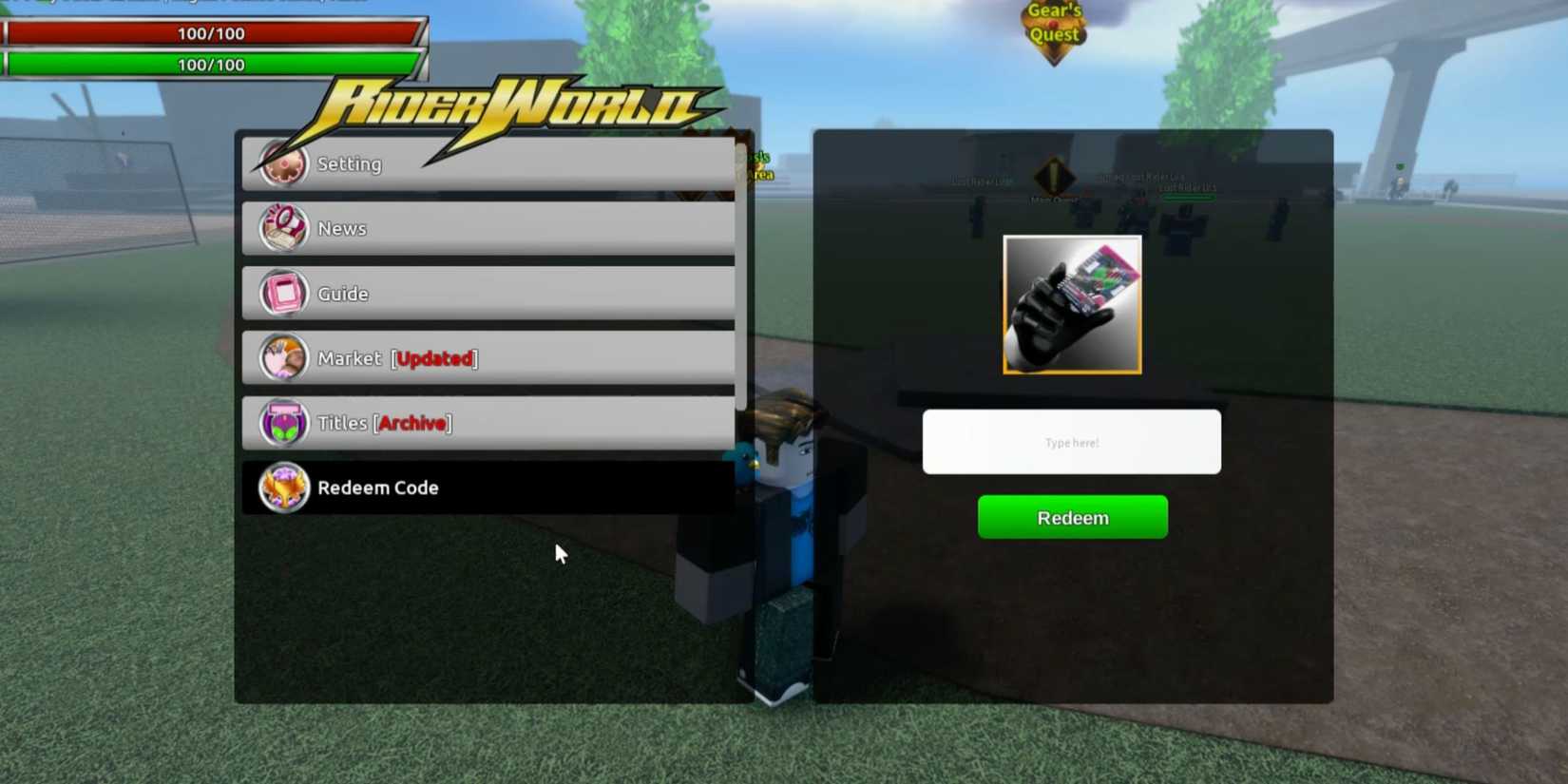 Roblox Rider World Codes