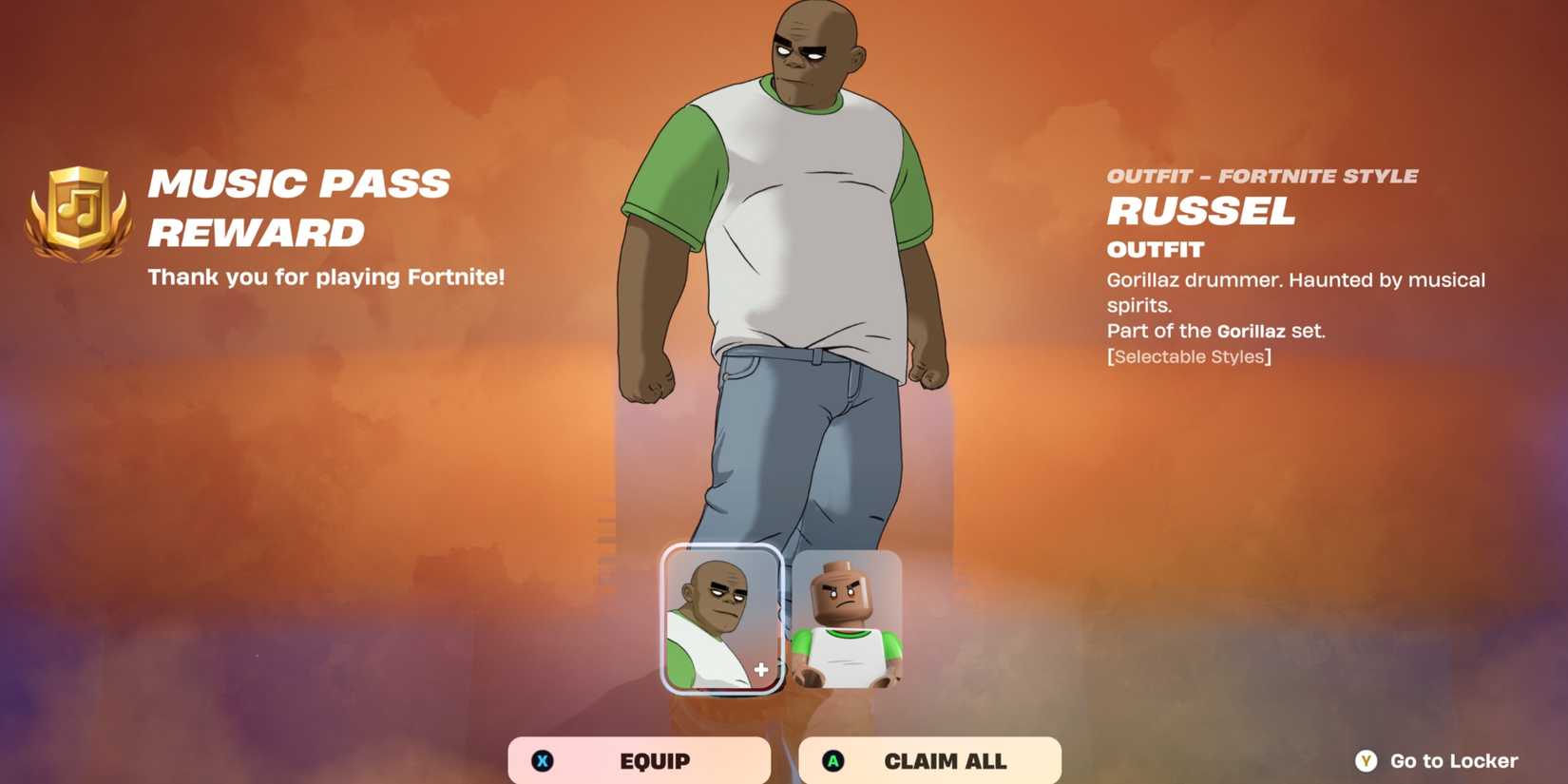 How to Unlock All Gorillaz Skins in Fortnite