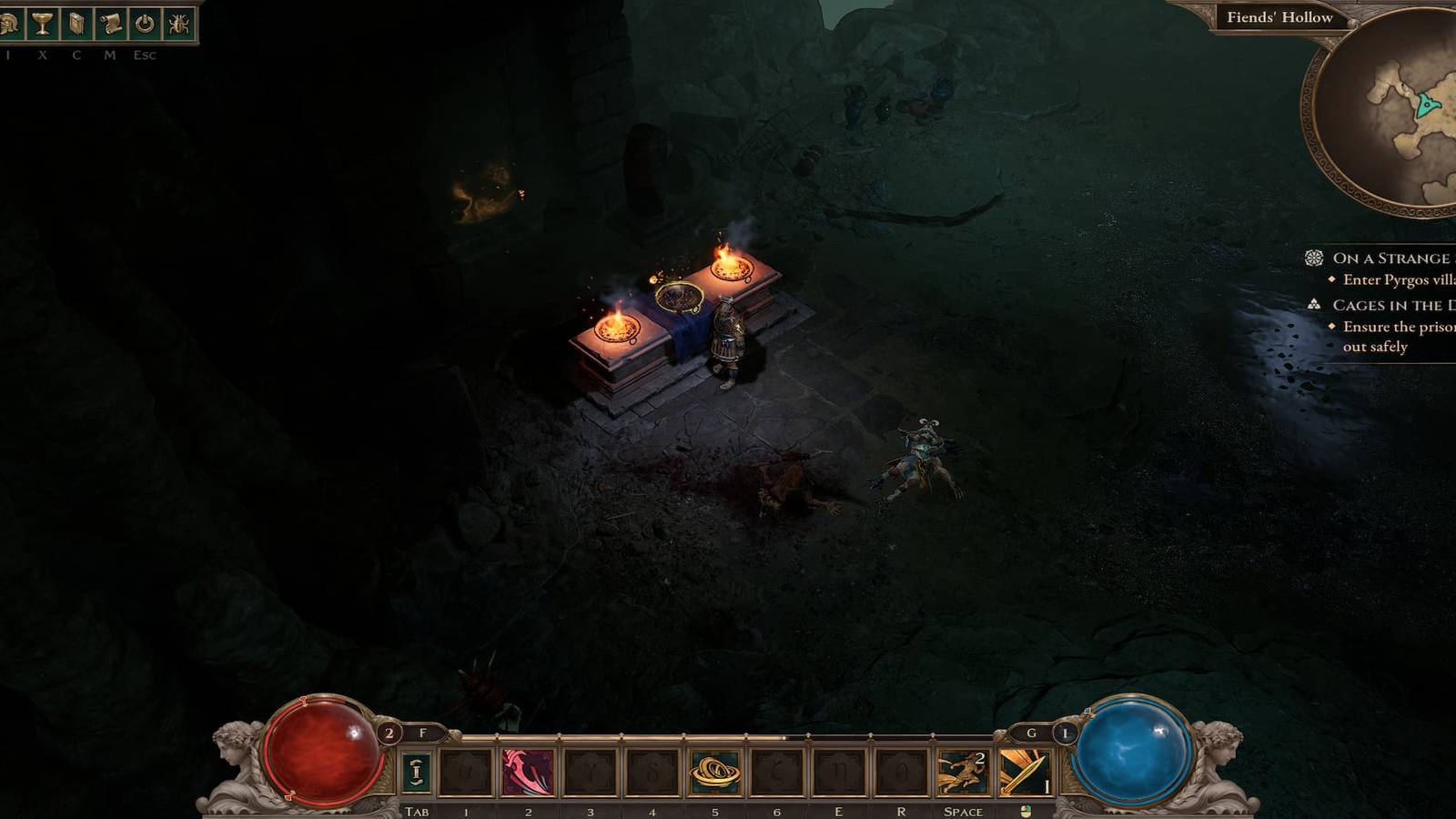 Mysterious Door Puzzle Solution in Titan Quest 2