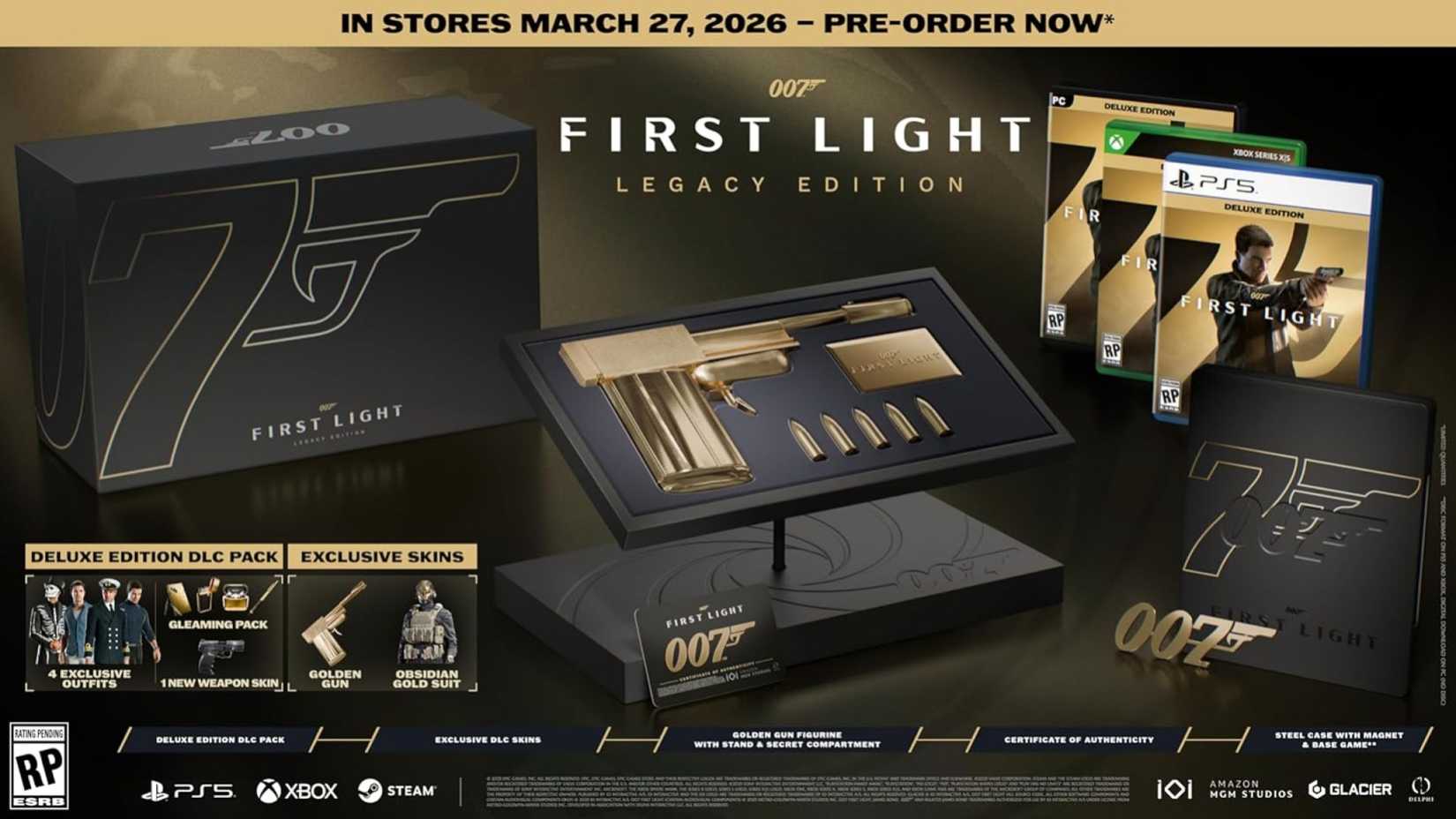 007 First Light Pre-Order Bonuses Revealed
