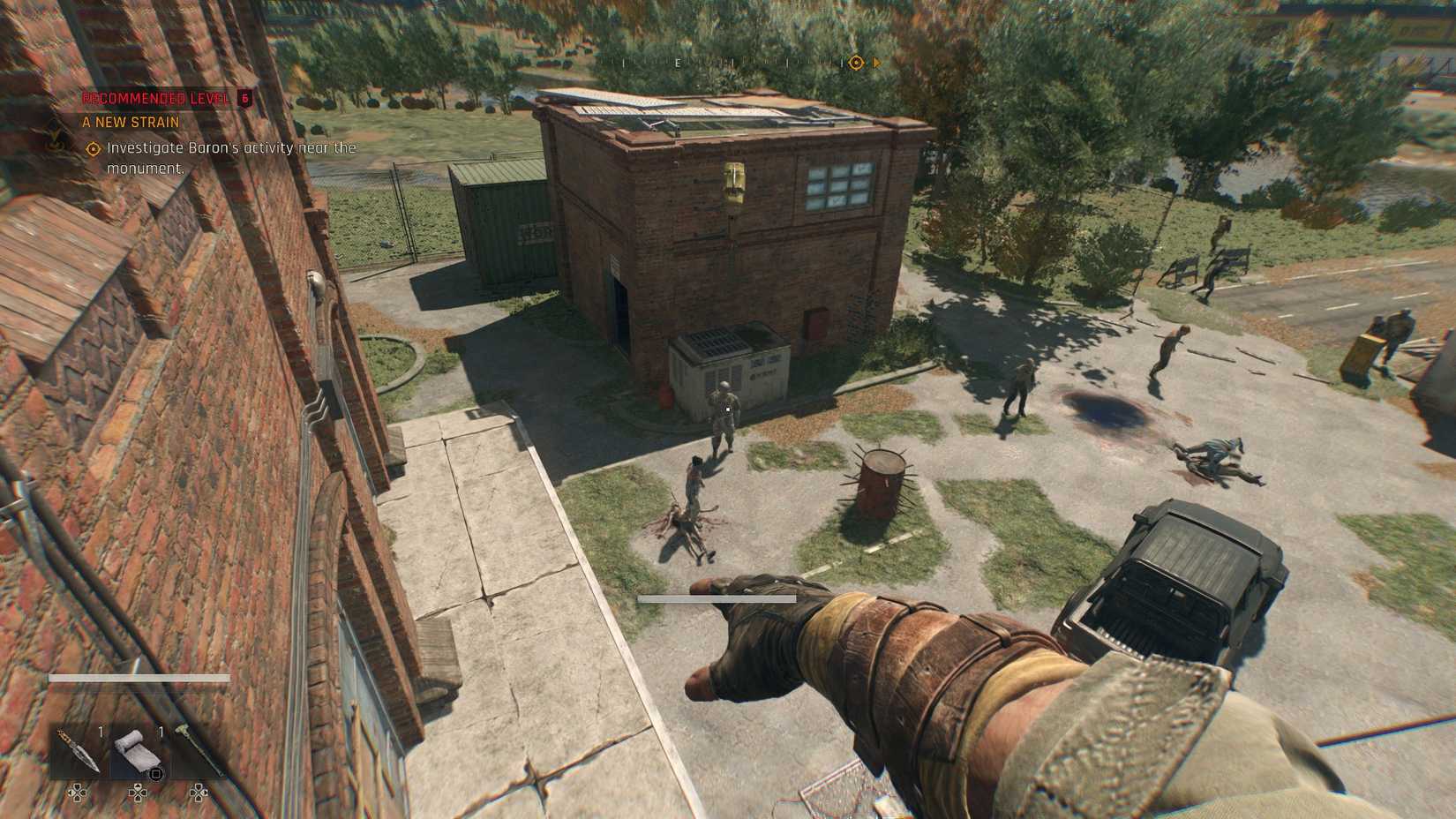 How to Throw Melee Weapons and Items in Dying Light: The Beast